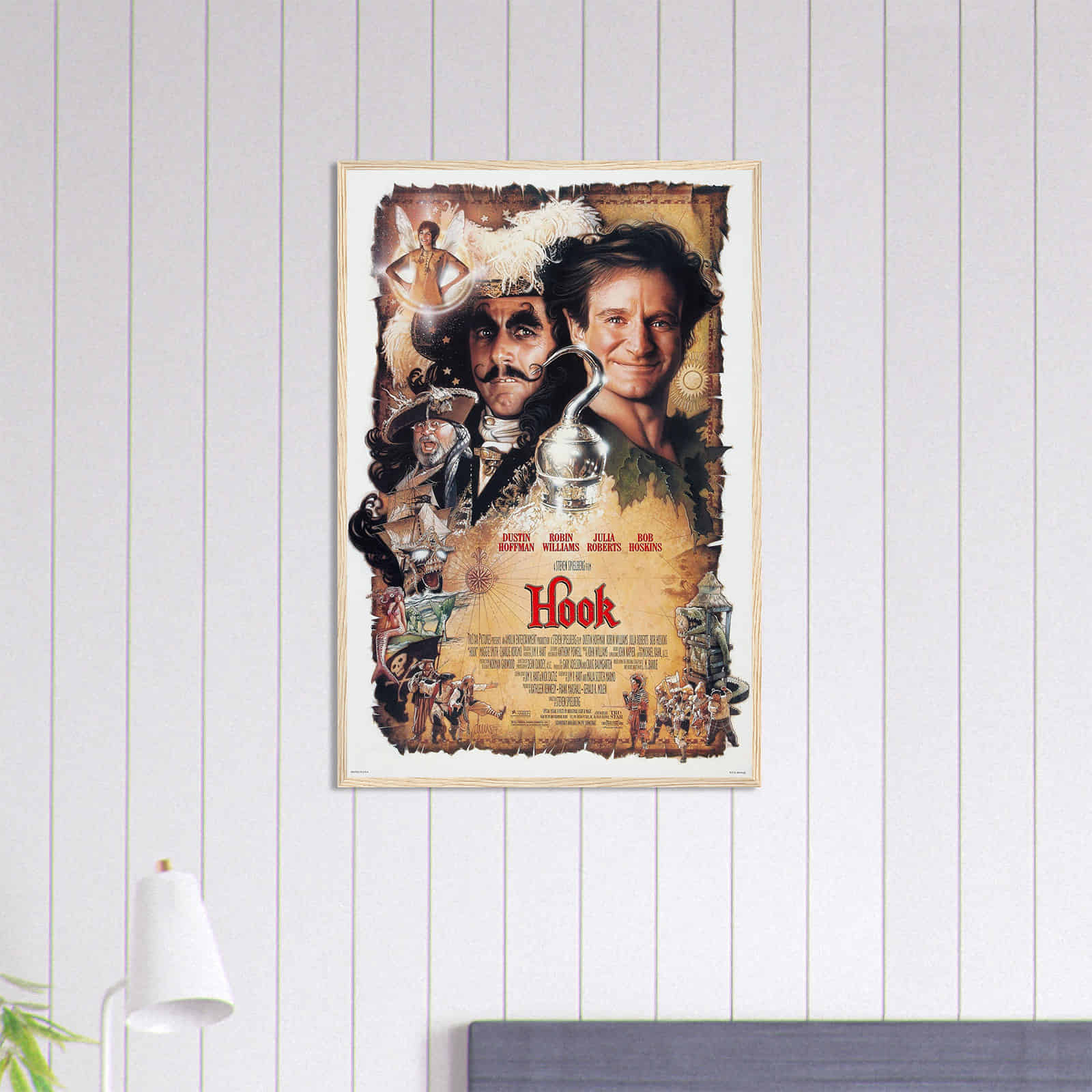 Hook Movie Poster, Hook (1991) Poster for Gift - Citiesbox