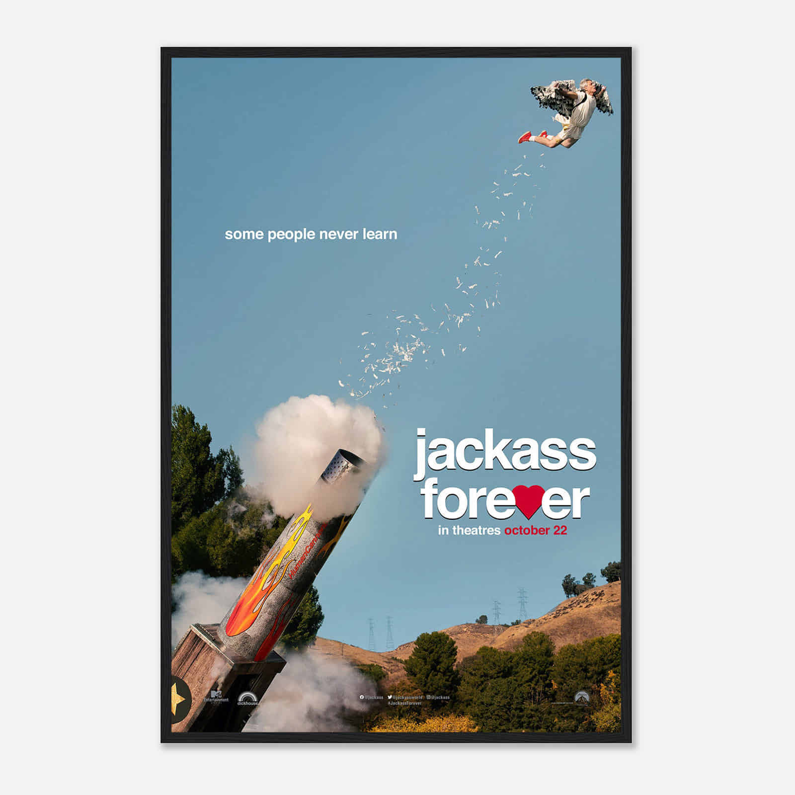 Jackass Forever Movie Poster, Jackass Forever (2022) Poster for Gift ...