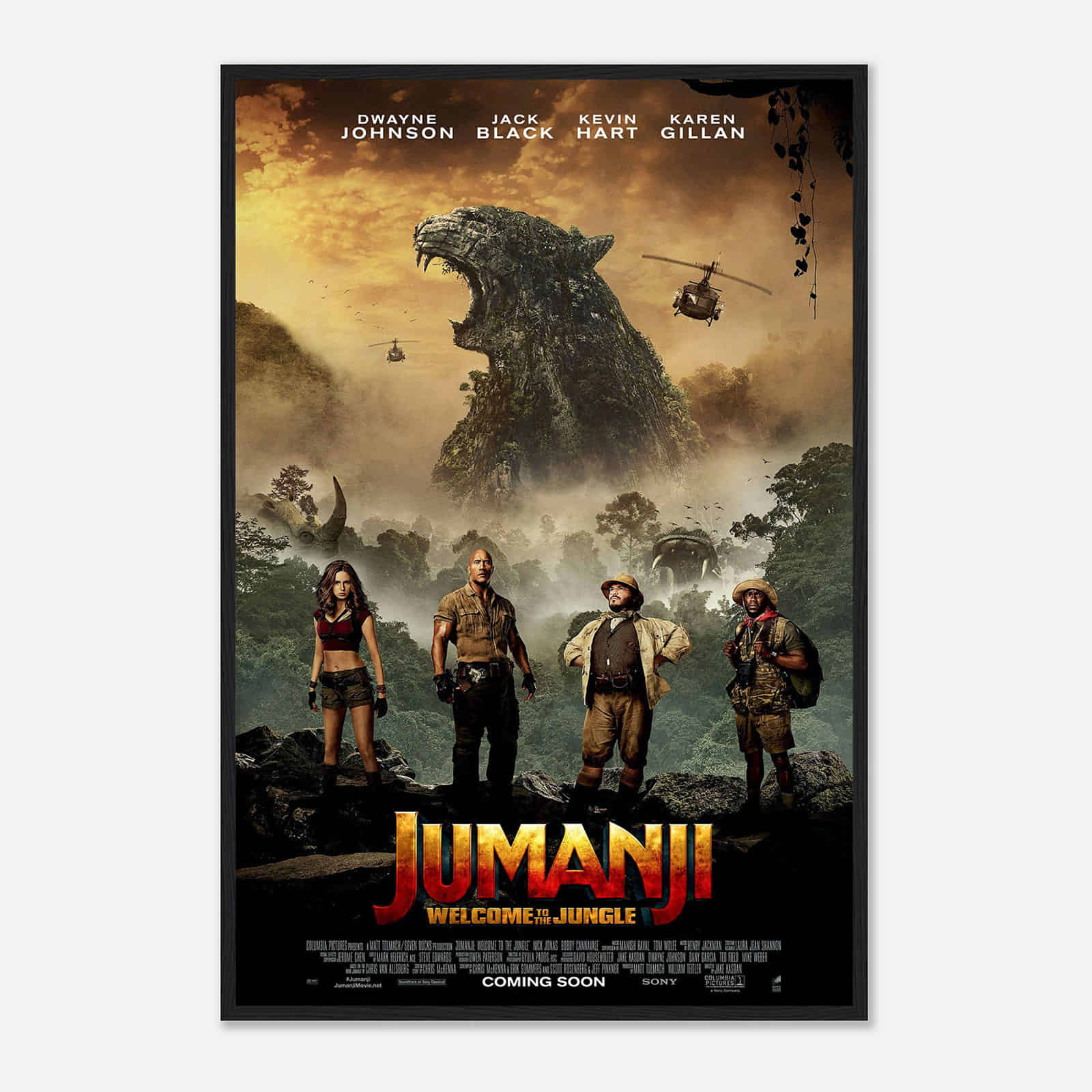 Jumanji Welcome to the Jungle Poster, Jumanji Welcome to the Jungle ...
