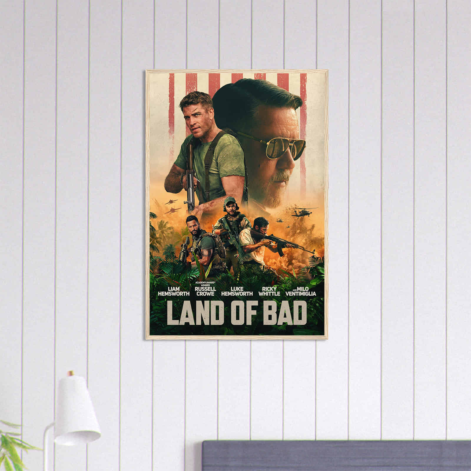 Land of Bad Movie Poster, Land of Bad (2024) Poster for Gift - Citiesbox