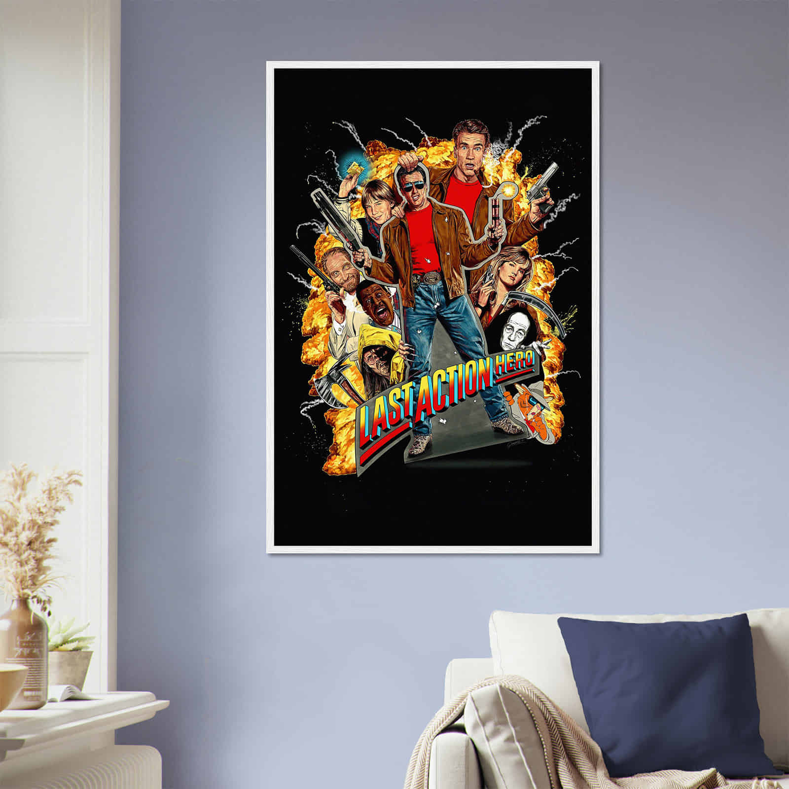 Last Action Hero Movie Poster, Last Action Hero (1993) Movie Poster for ...
