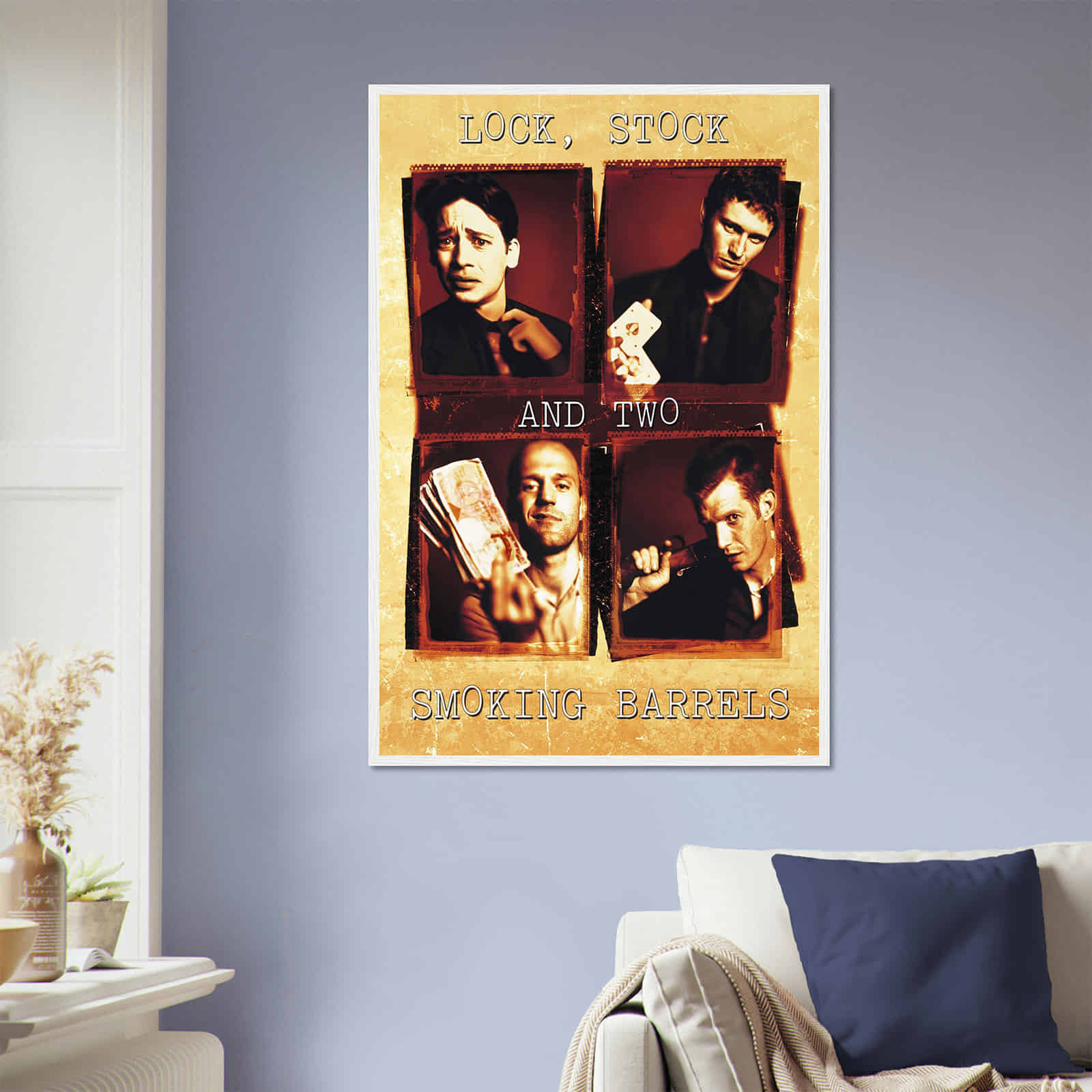 Lock, Stock and Two Smoking Barrels Movie Poster, Classic Movie Poster ...