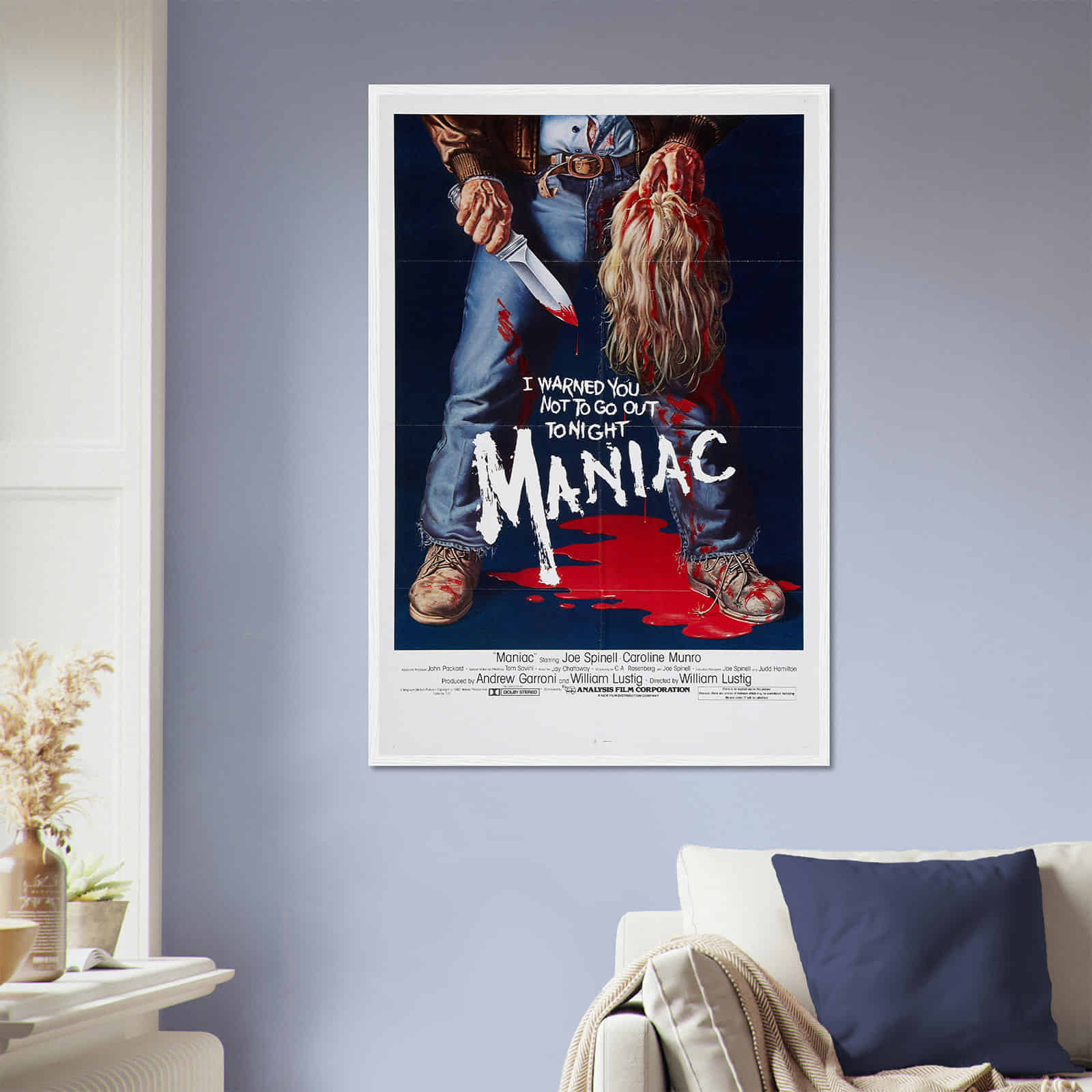 Maniac Movie Poster, Maniac (1980) Classic Movie Poster for Gift ...