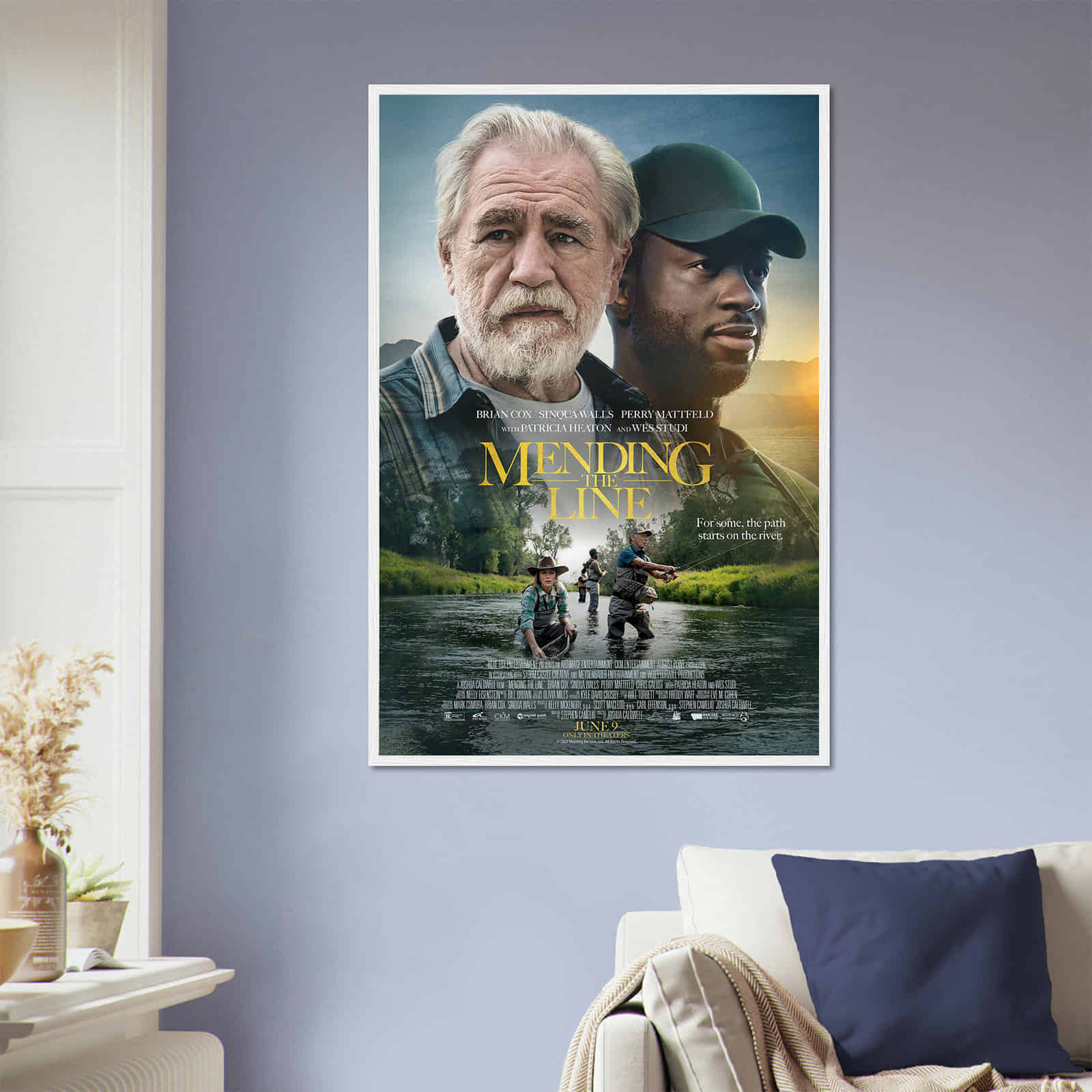 Mending the Line Movie Poster, Mending the Line (2023) Poster for Gift ...