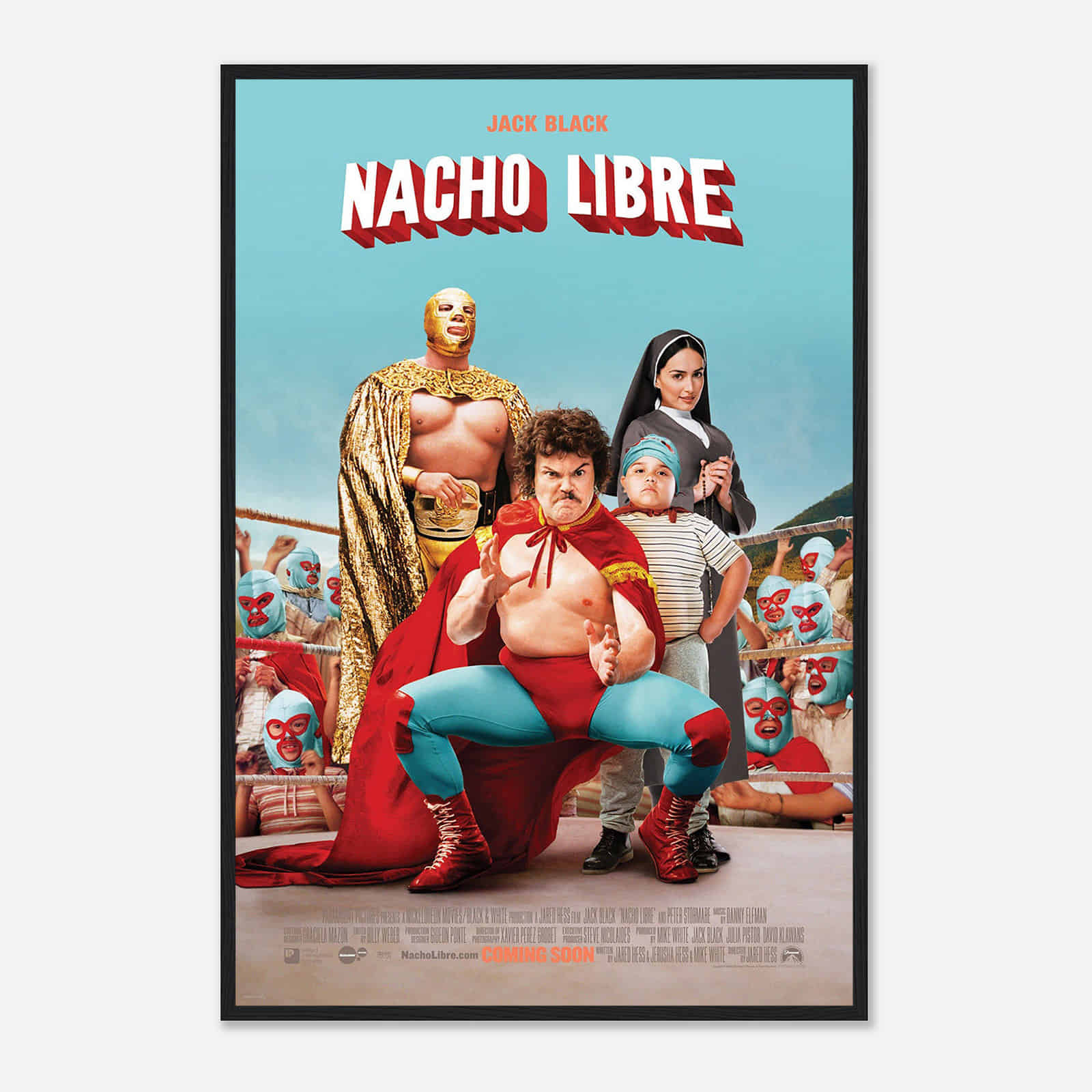 Nacho Libre Movie Poster, Nacho Libre (2006) Poster for Gift - Citiesbox Nacho Libre Movie Poster, Nacho Libre (2006) Poster for Gift - Citiesbox