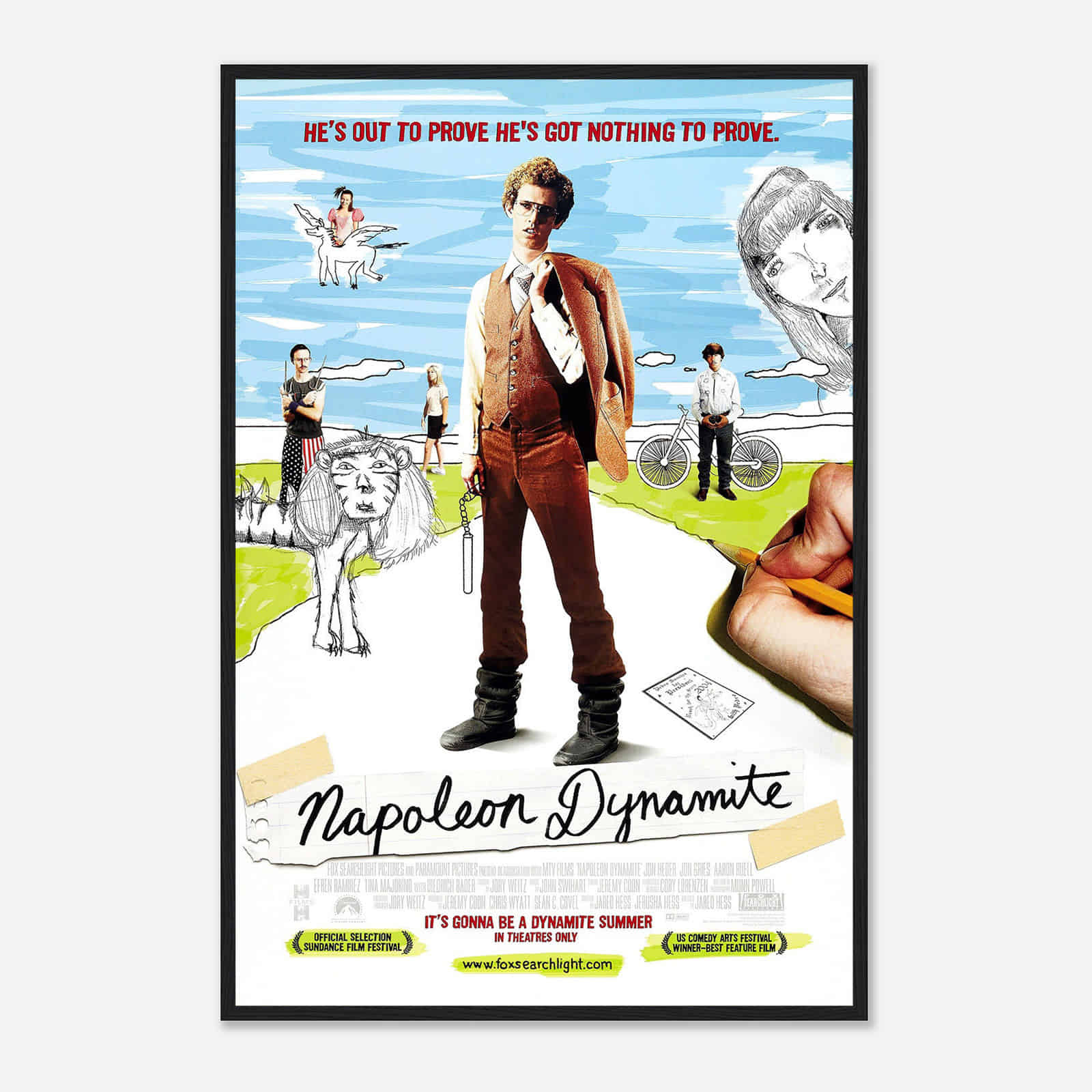 Napoleon Dynamite Movie Poster, Napoleon Dynamite (2004) Poster for ...