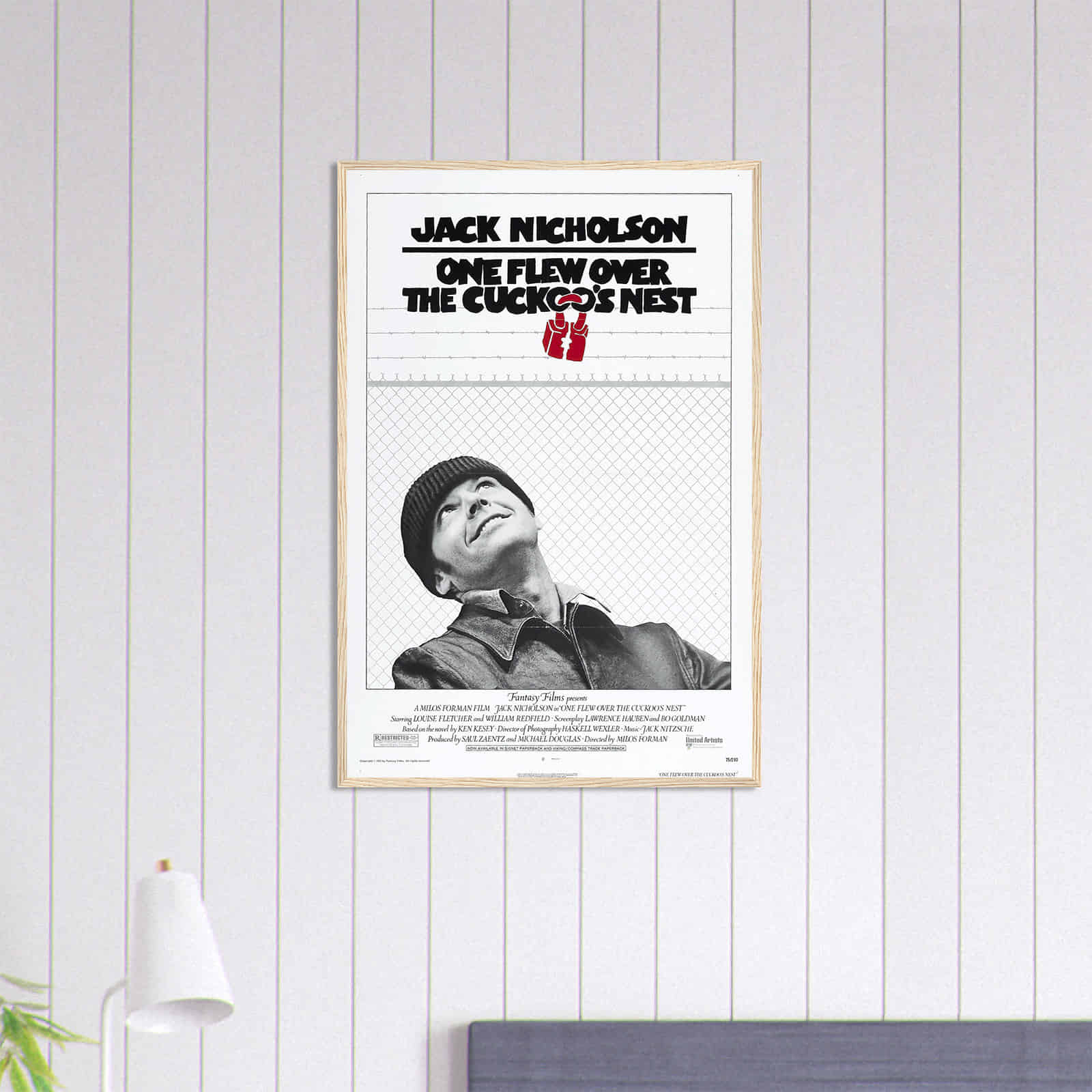 One Flew Over the Cuckoo's Nest Movie Poster, Classic Movie Poster for ...
