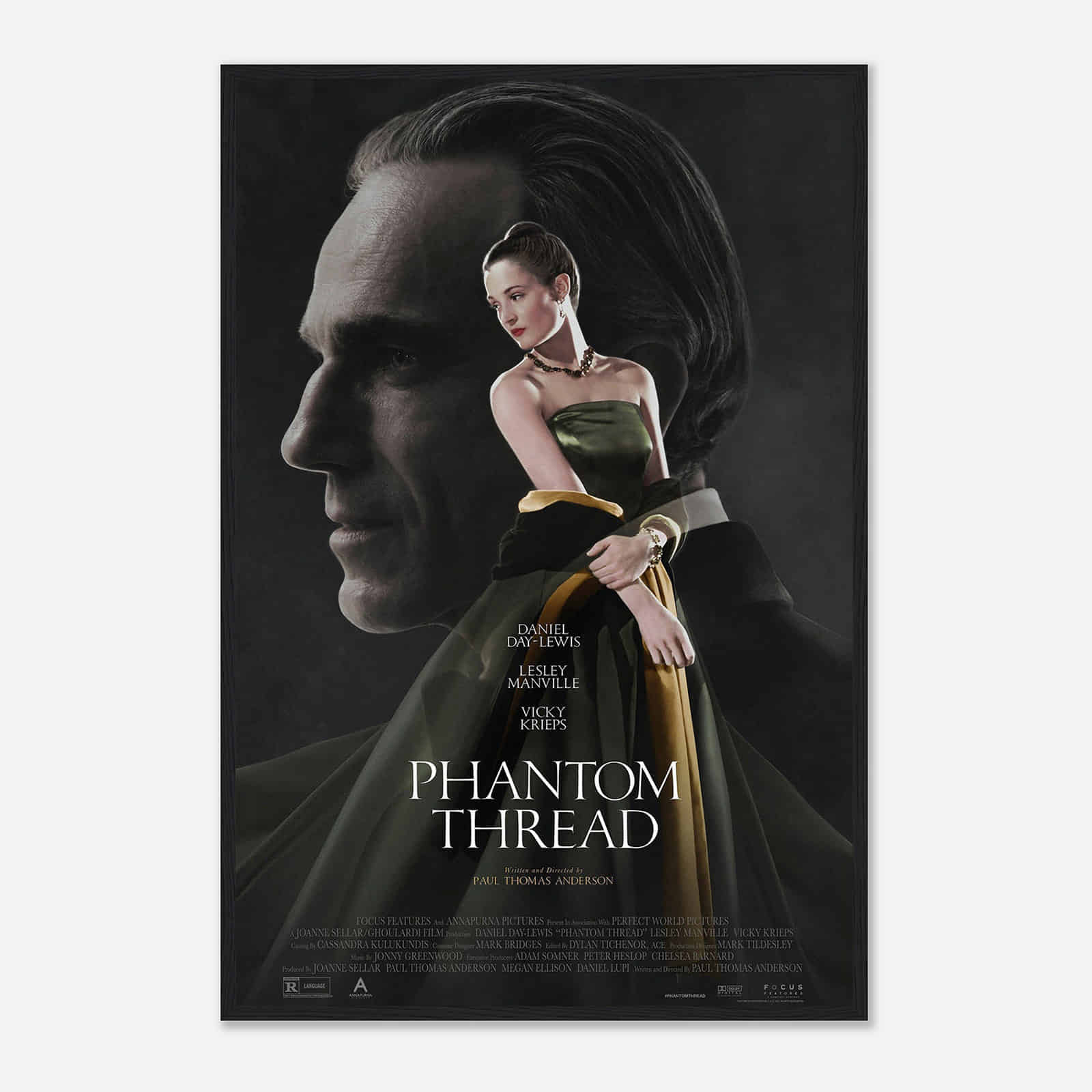 Phantom Thread Movie Poster, Phantom Thread (2017) Movie Poster for ...