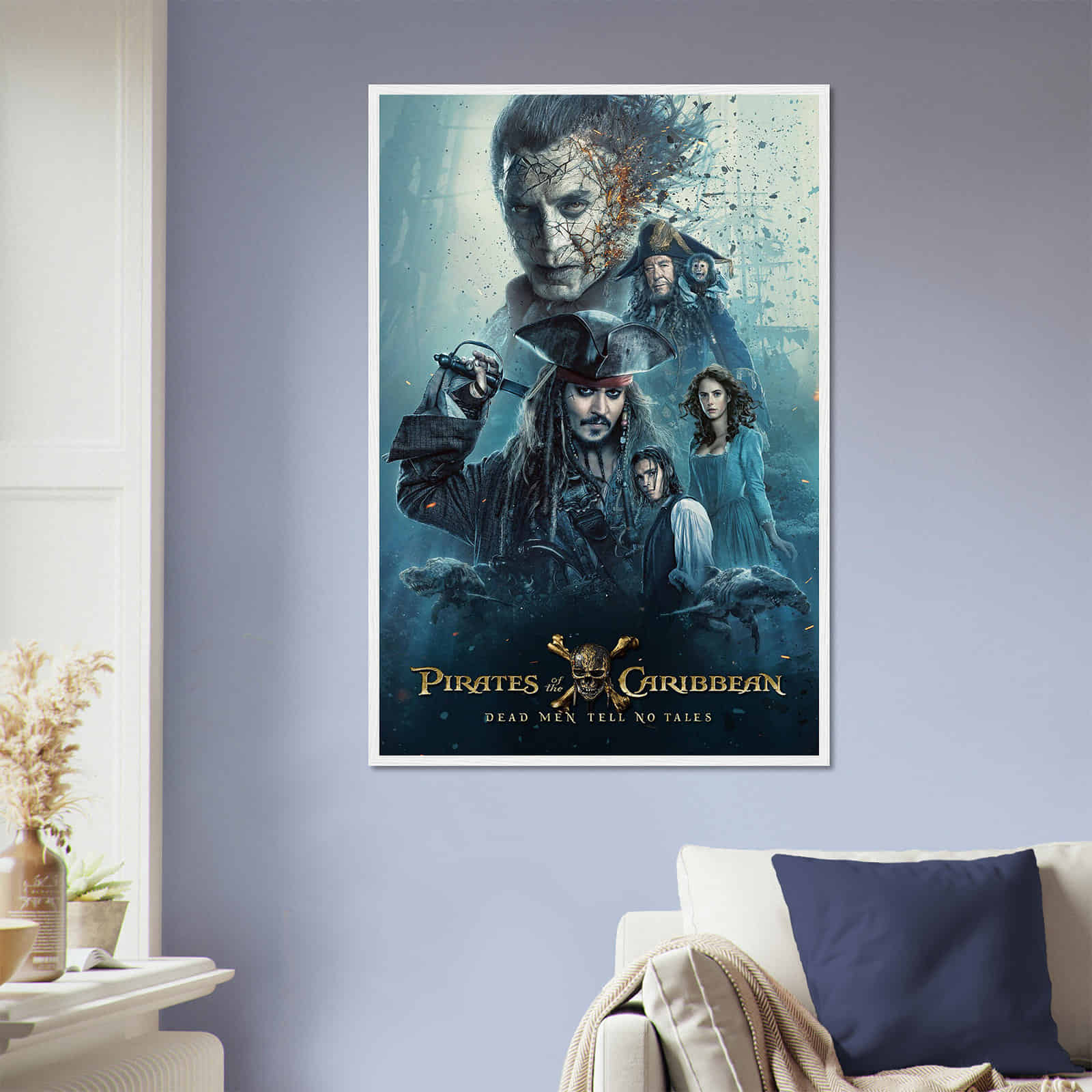 Pirates of the Caribbean Dead Men Tell No Tales Movie Poster, Pirates ...