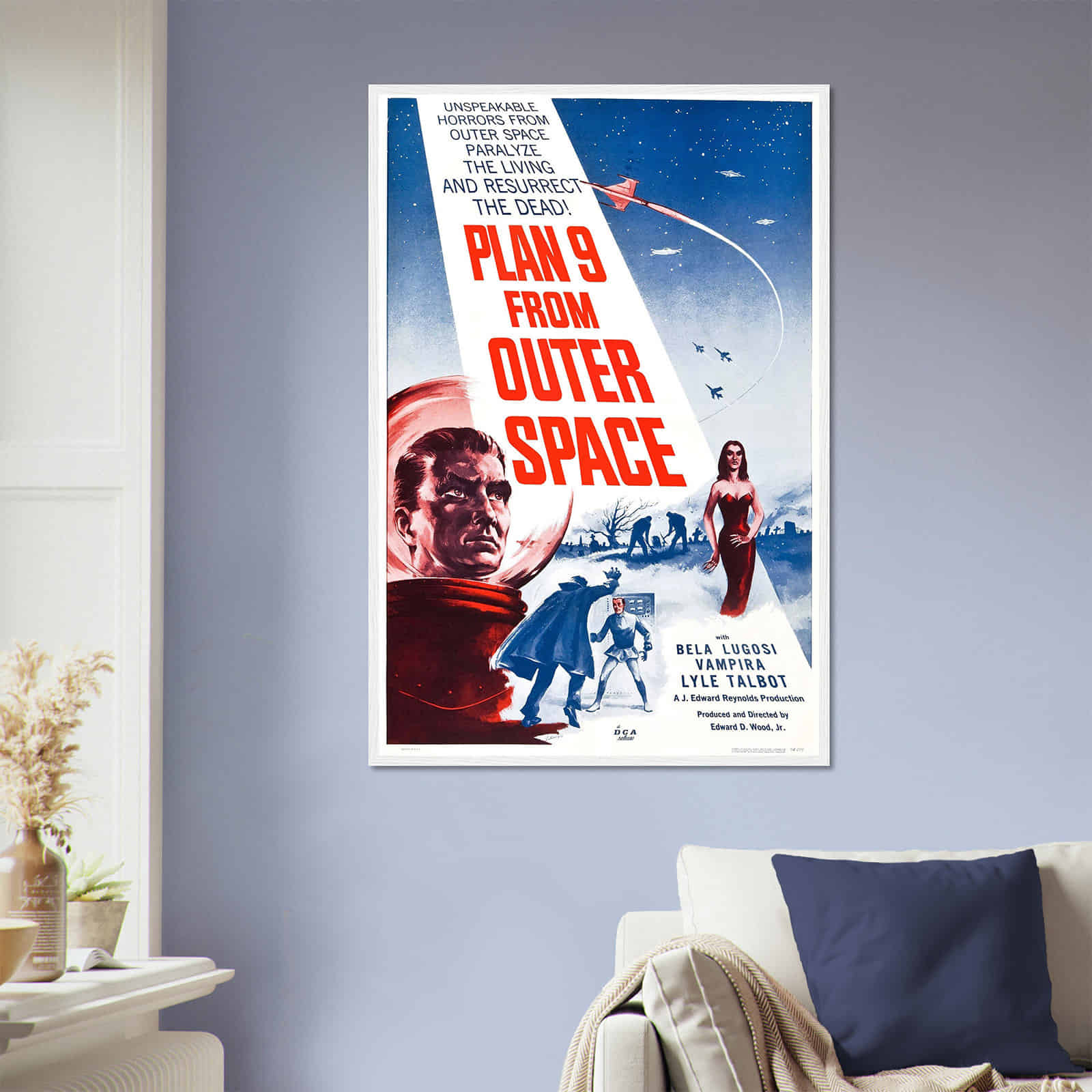 Plan 9 from Outer Space Movie Poster, Plan 9 from Outer Space (1959 ...