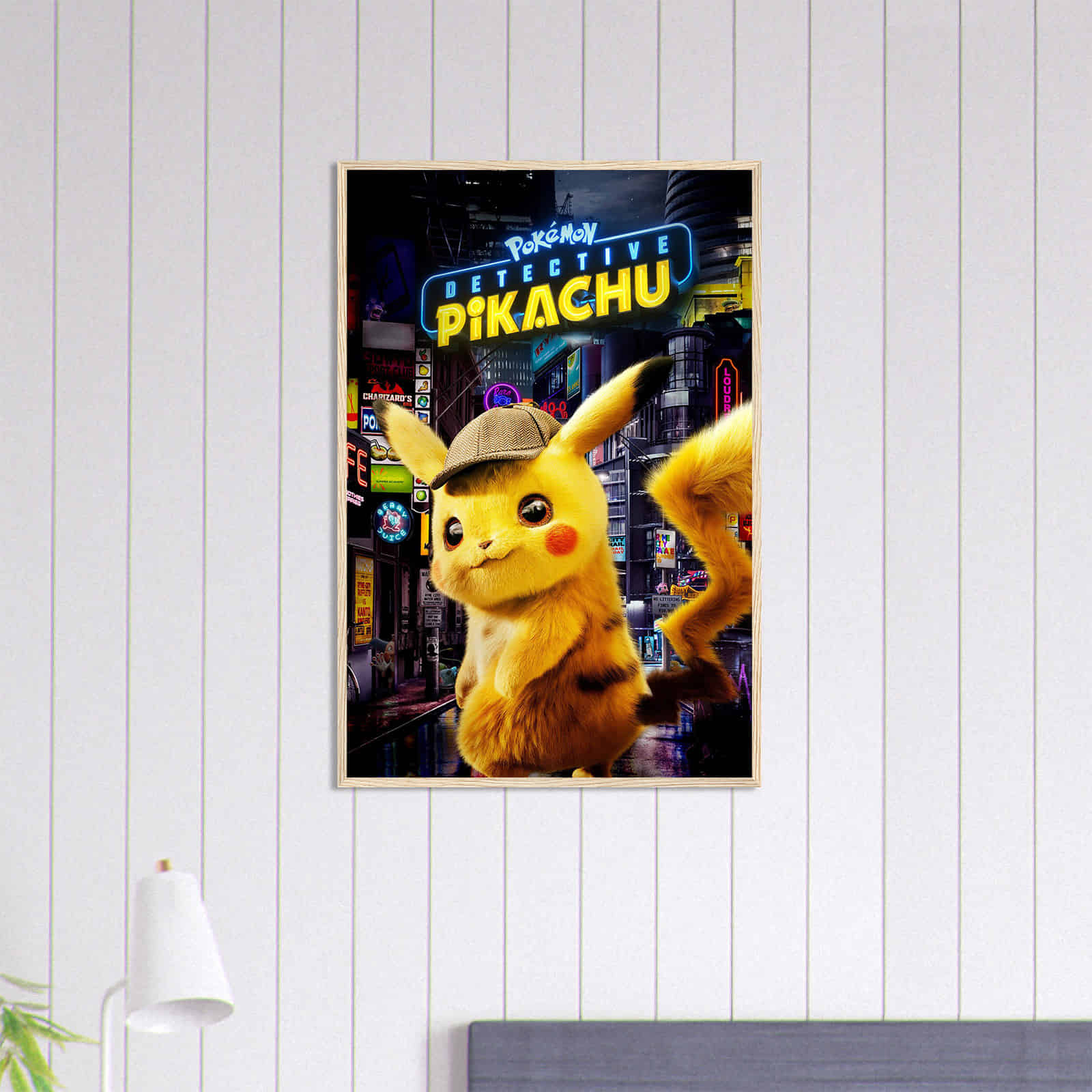 Pokémon Detective Pikachu Movie Poster, Pokémon Movie Poster for Gift ...