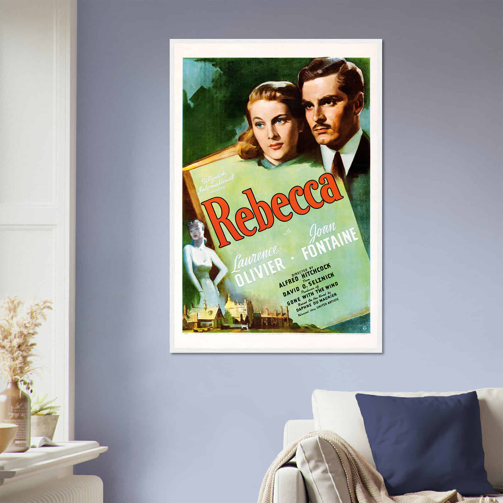 Rebecca Movie Poster, Rebecca (1940) Poster Print for Gift - Citiesbox
