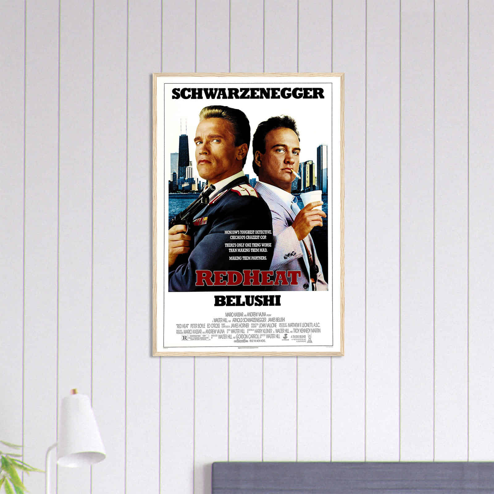 Red Heat Movie Poster, Red Heat Classic Movie Poster for Gift - Citiesbox