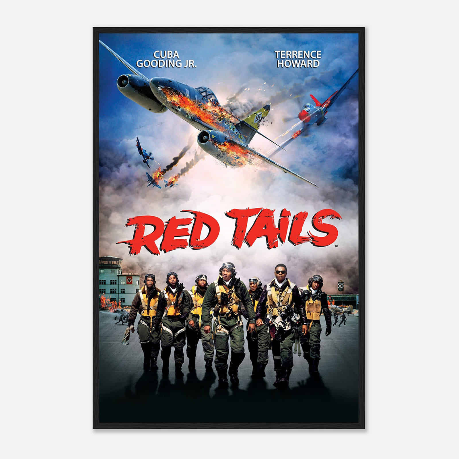 Red Tails Movie Poster, Red Tails (2012) Movie Poster for Gift - Citiesbox