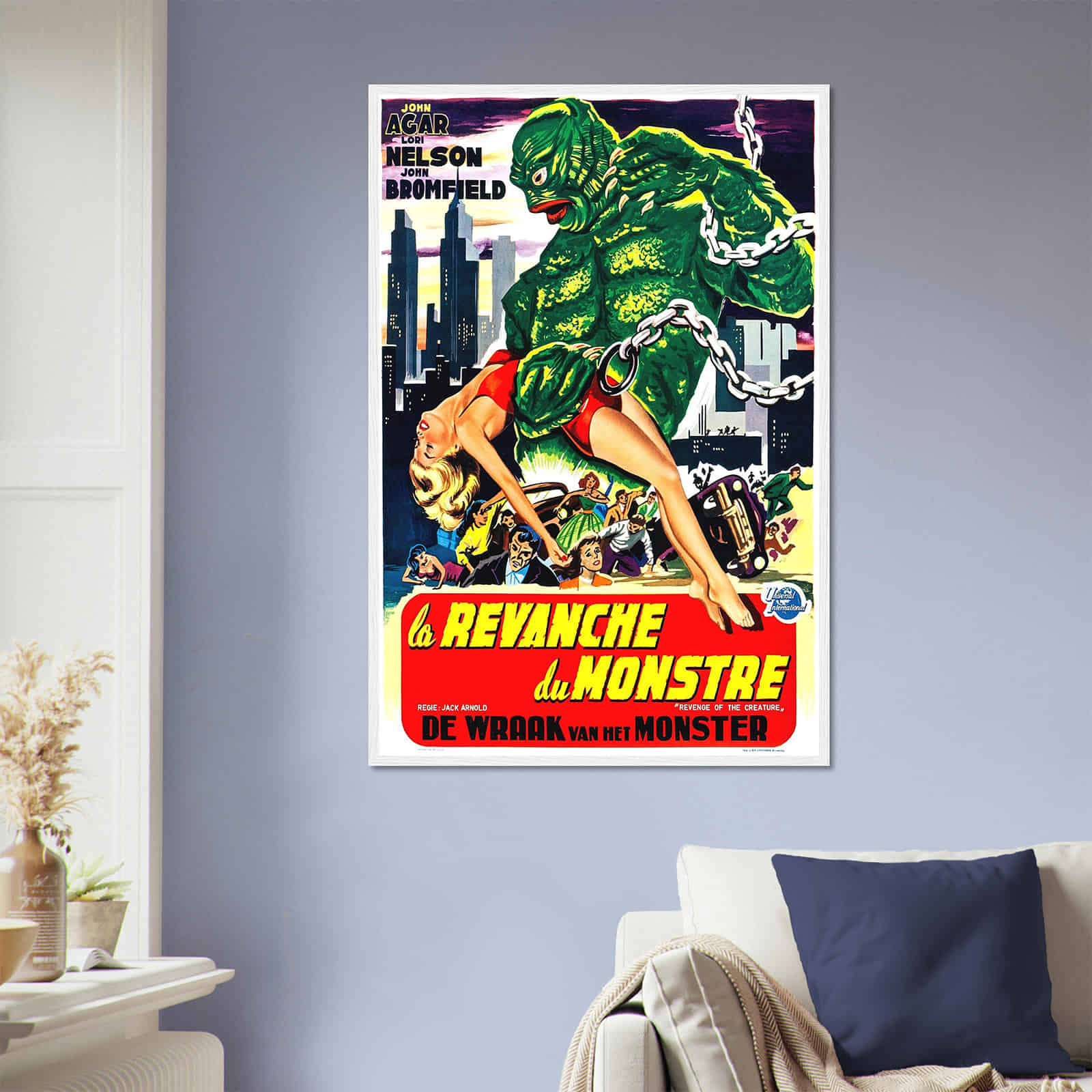 Revenge of the Creature Poster, Revenge of the Creature Vintage Movie ...