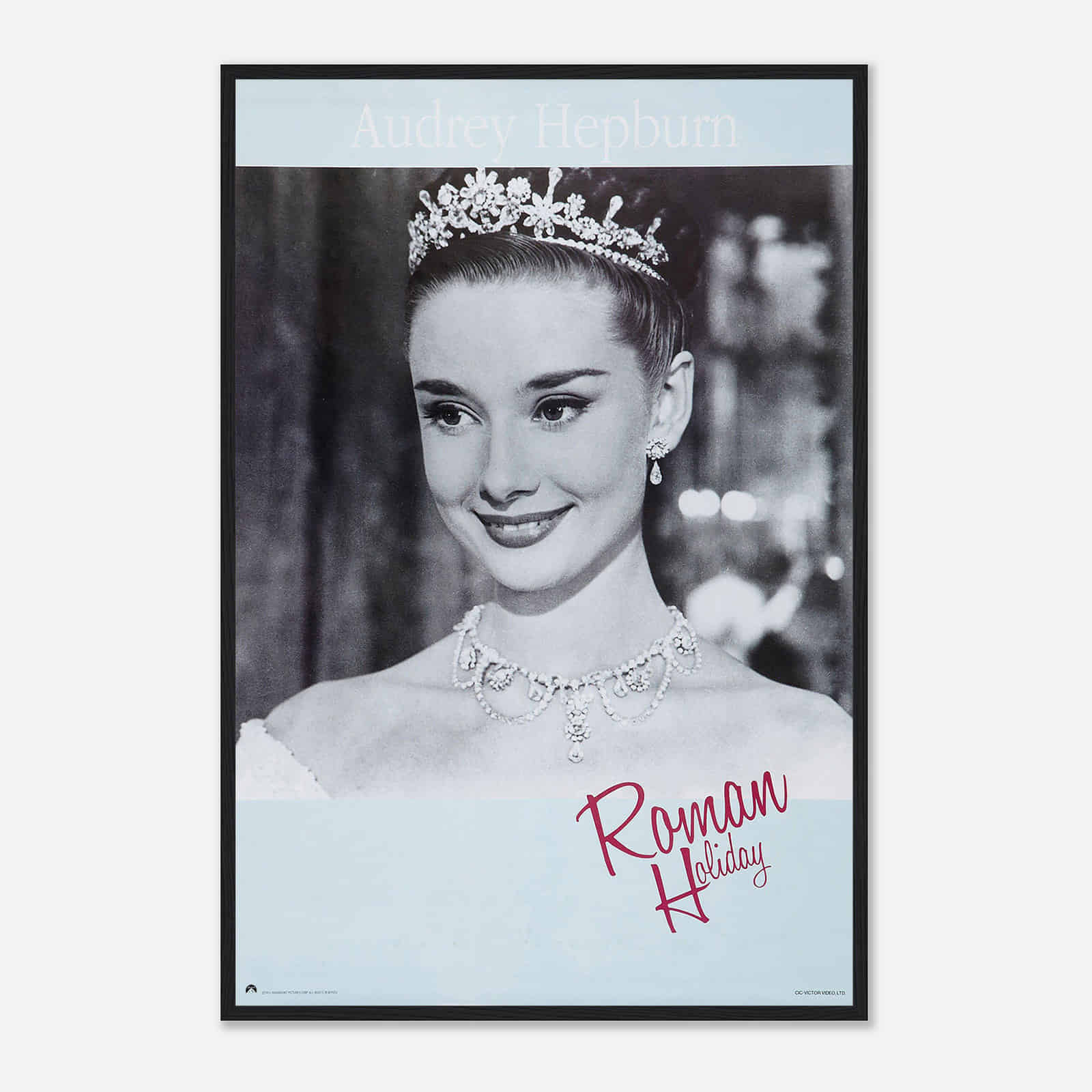 Roman Holiday Movie Poster, Audrey Hepburn Classic Movie Poster for ...