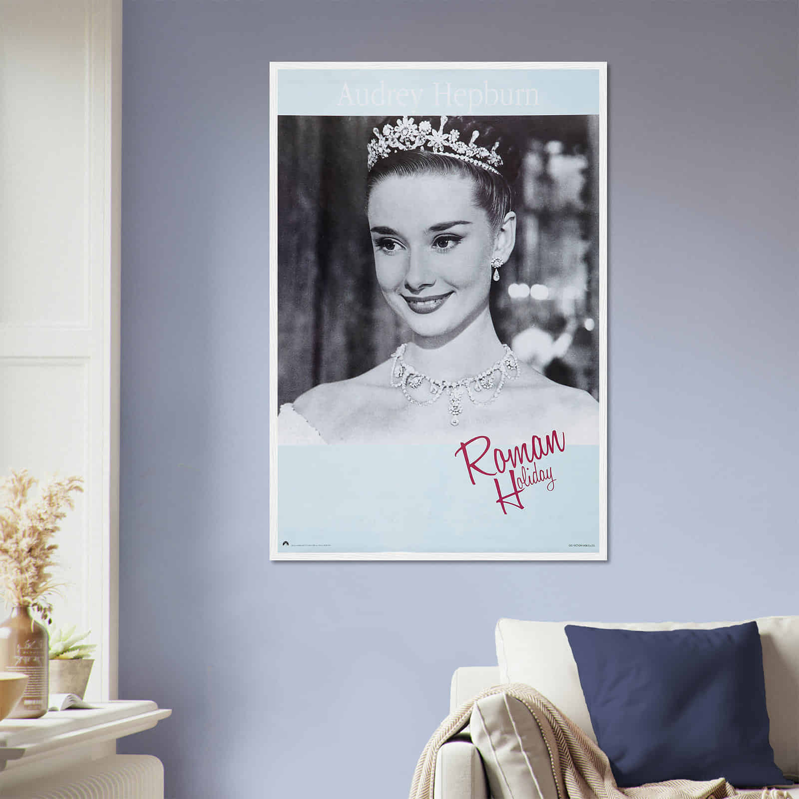 Roman Holiday Movie Poster, Audrey Hepburn Classic Movie Poster for ...