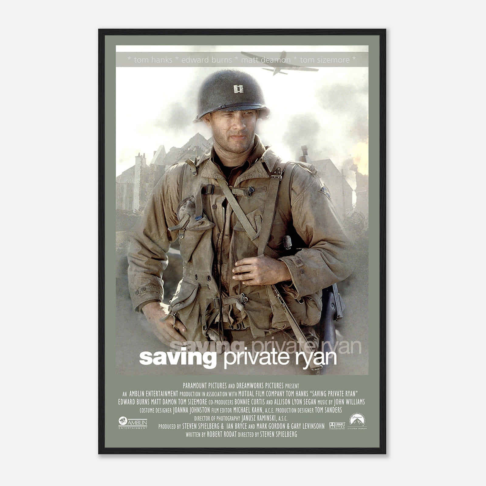 Saving Private Ryan Movie Poster, Saving Private Ryan Poster for Gift ...
