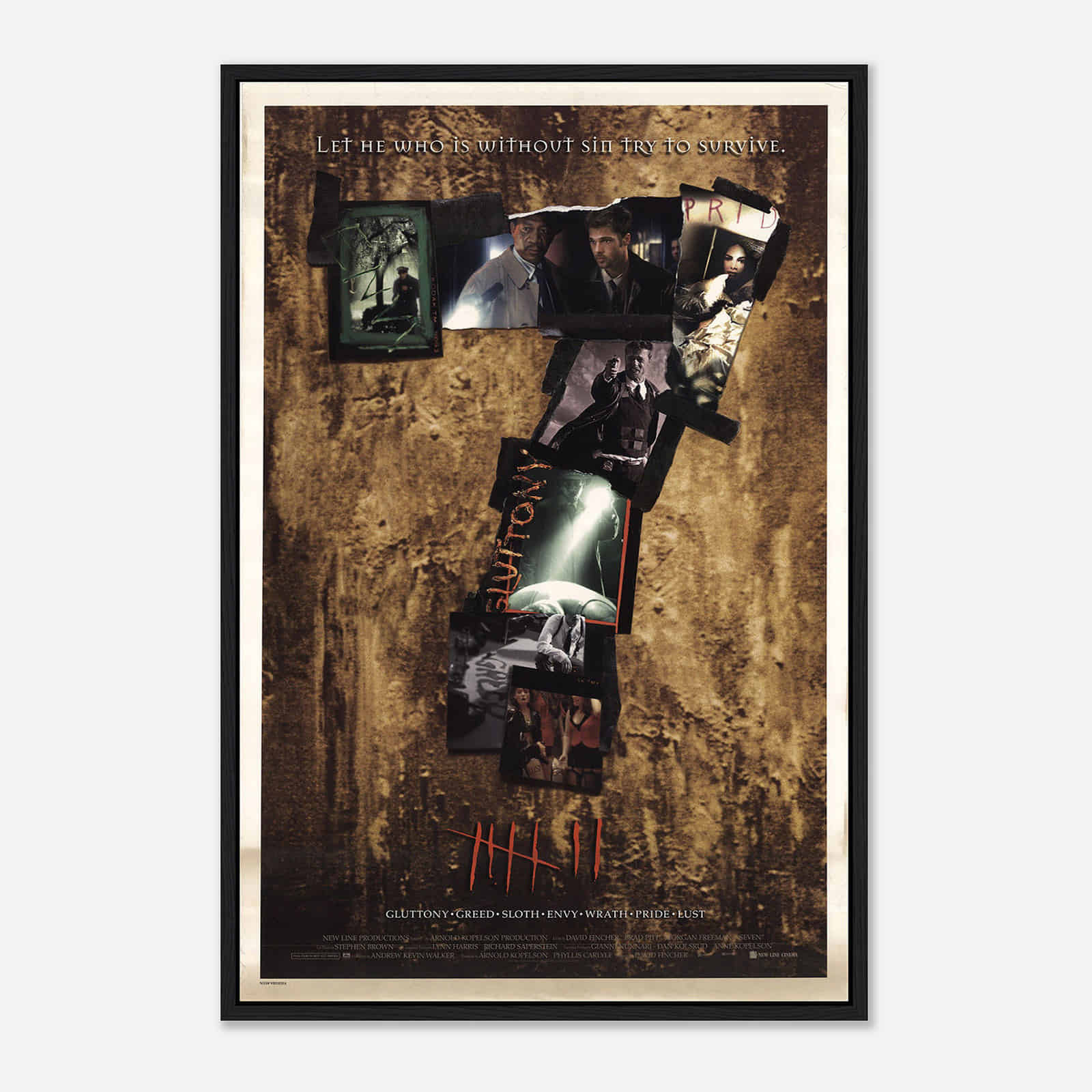 Se7en Movie Poster, Se7en Movie Poster for Gift - Citiesbox