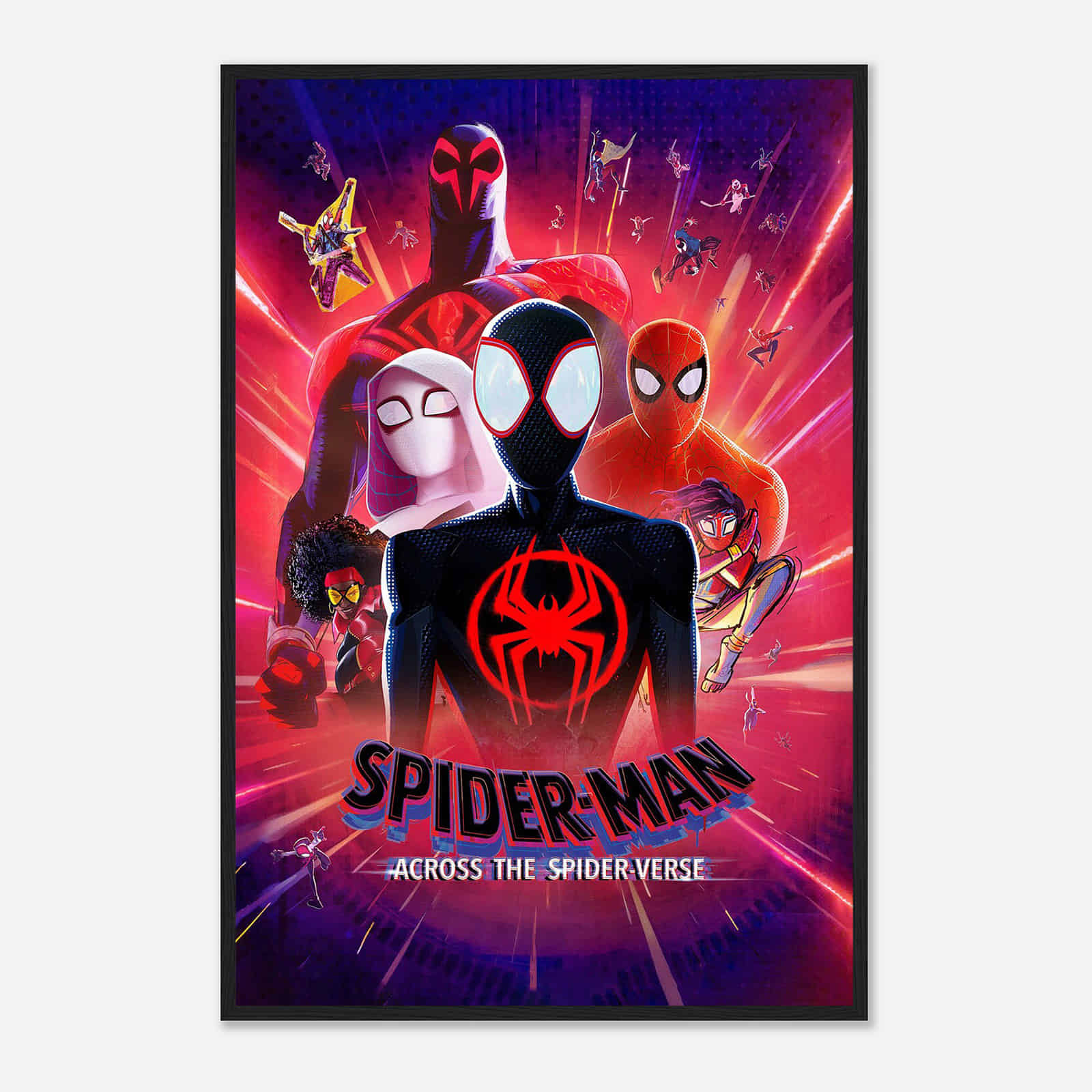 Spider-Man Across The Spider-Verse Movie Poster, 2023 Film Spider-Verse ...