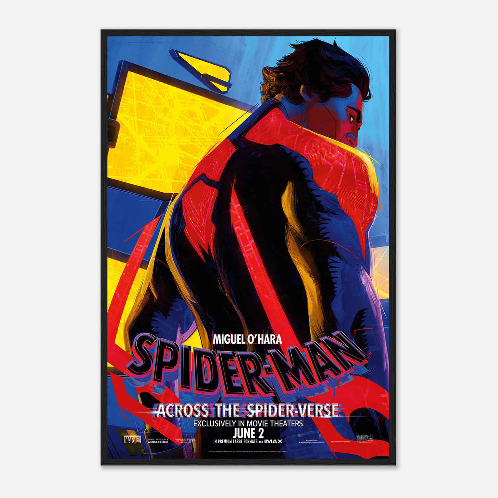 Spider-Man Across The Spider-Verse Movie Poster, 2023 Spider-man ...