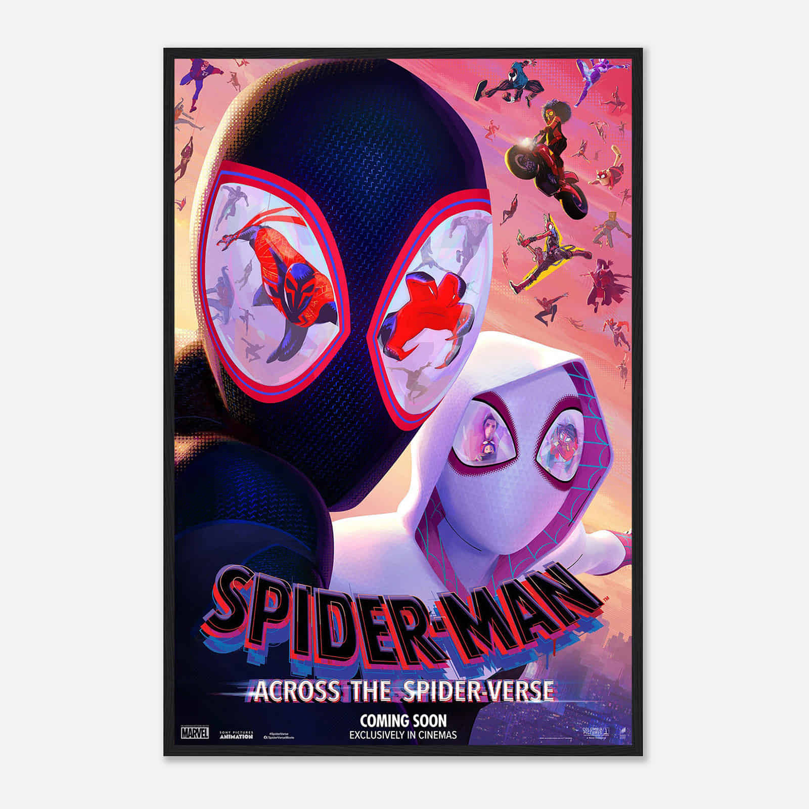 Spider Man Across The Spider Verse Movie Poster 2023 Spider Verse Poster For T Ds2 Citiesbox