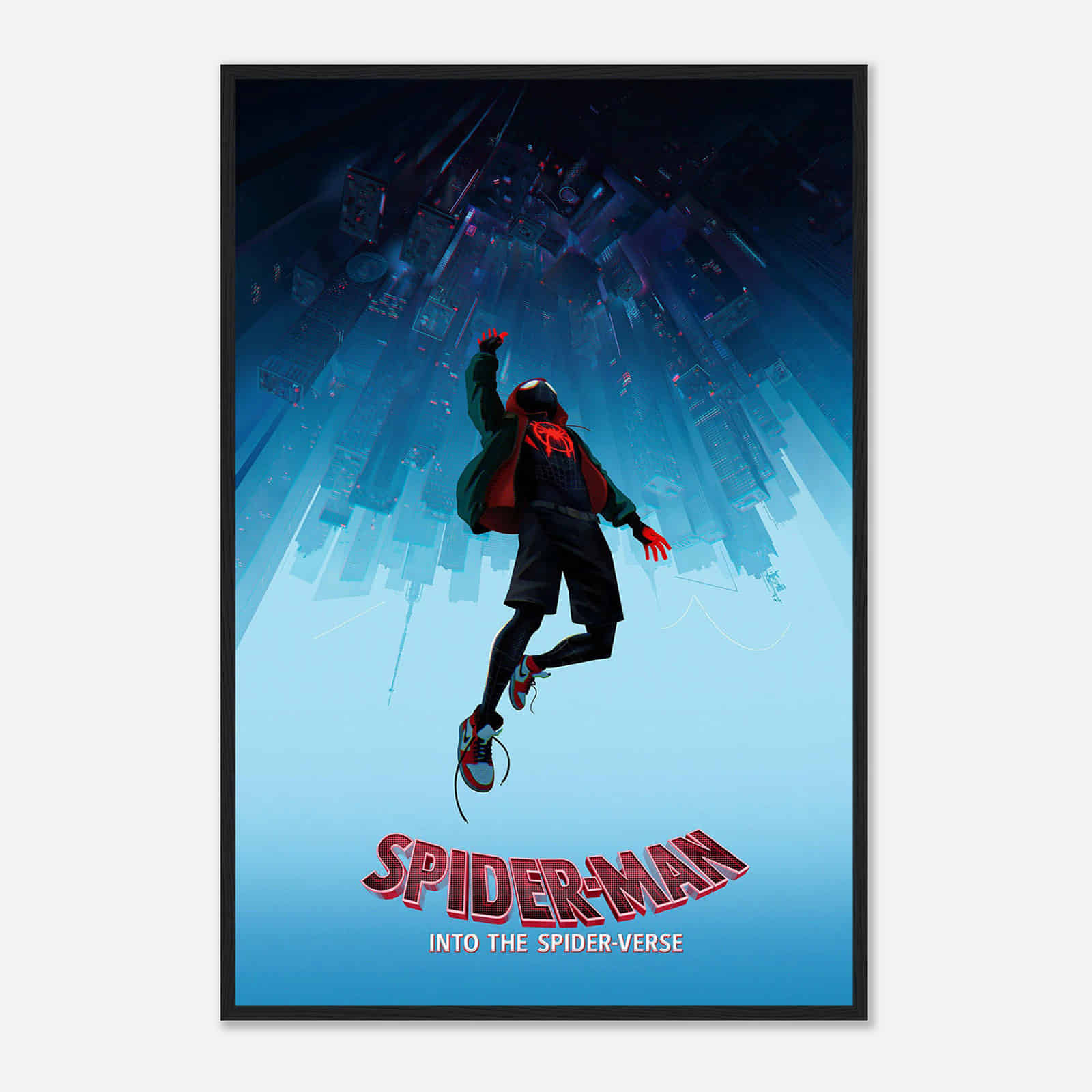 Spider-Man Into the Spider-Verse Movie Poster, Into the Spider-Verse ...