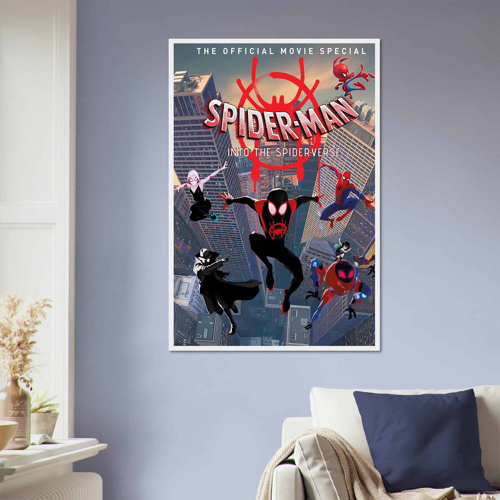 Spider-Man Into the Spider-Verse Movie Poster, Spider-Man Movie Poster ...