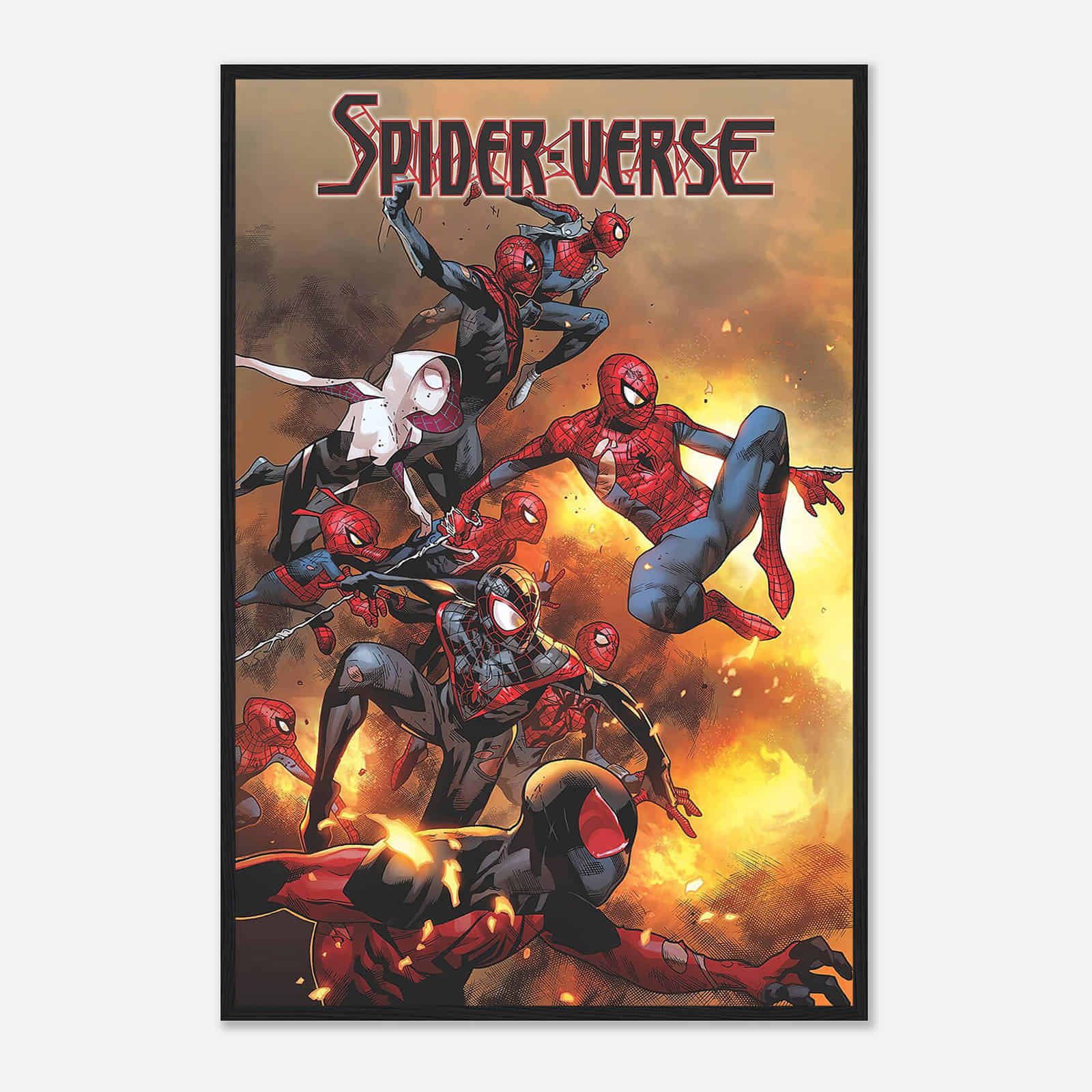Spider-Man Spider-Verse Movie Poster, 2023 Spider-Verse Poster for Gift ...