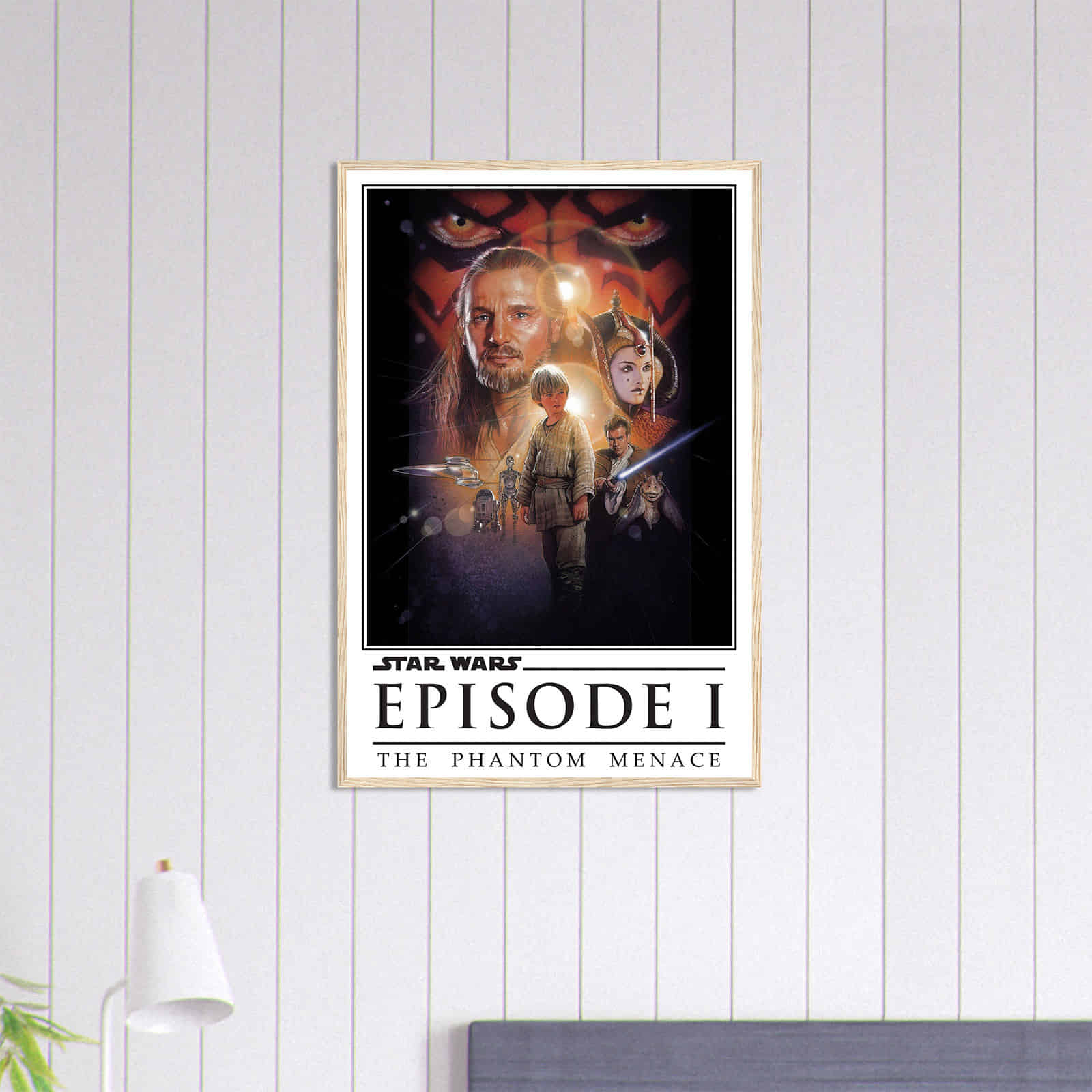 Star Wars Episode I, The Phantom Menace Movie Poster, Star Wars Movie ...