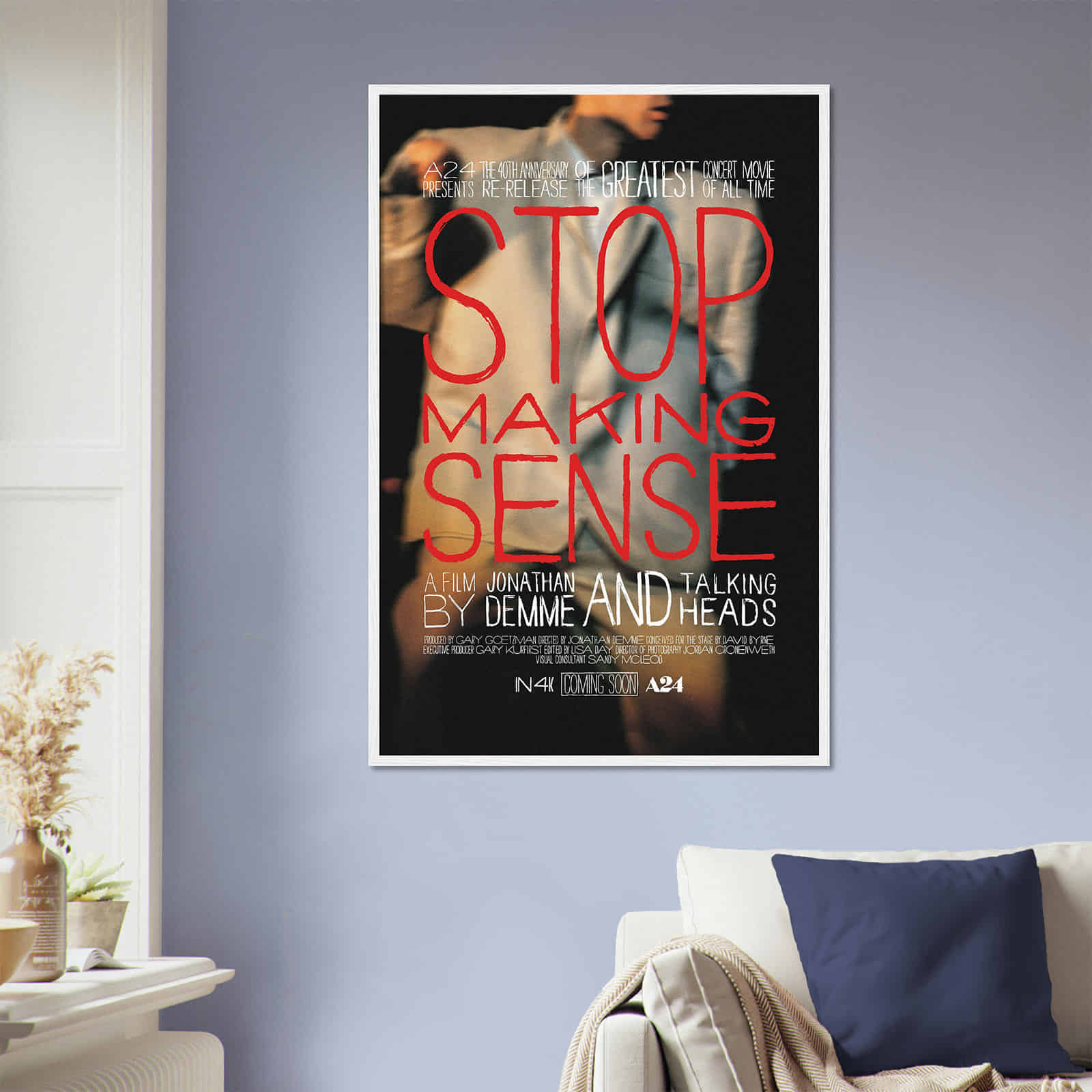 Stop Making Sense Movie Poster, Stop Making Sense (1984) Poster for ... Stop Making Sense Movie Poster, Stop Making Sense (1984) Poster for ...
