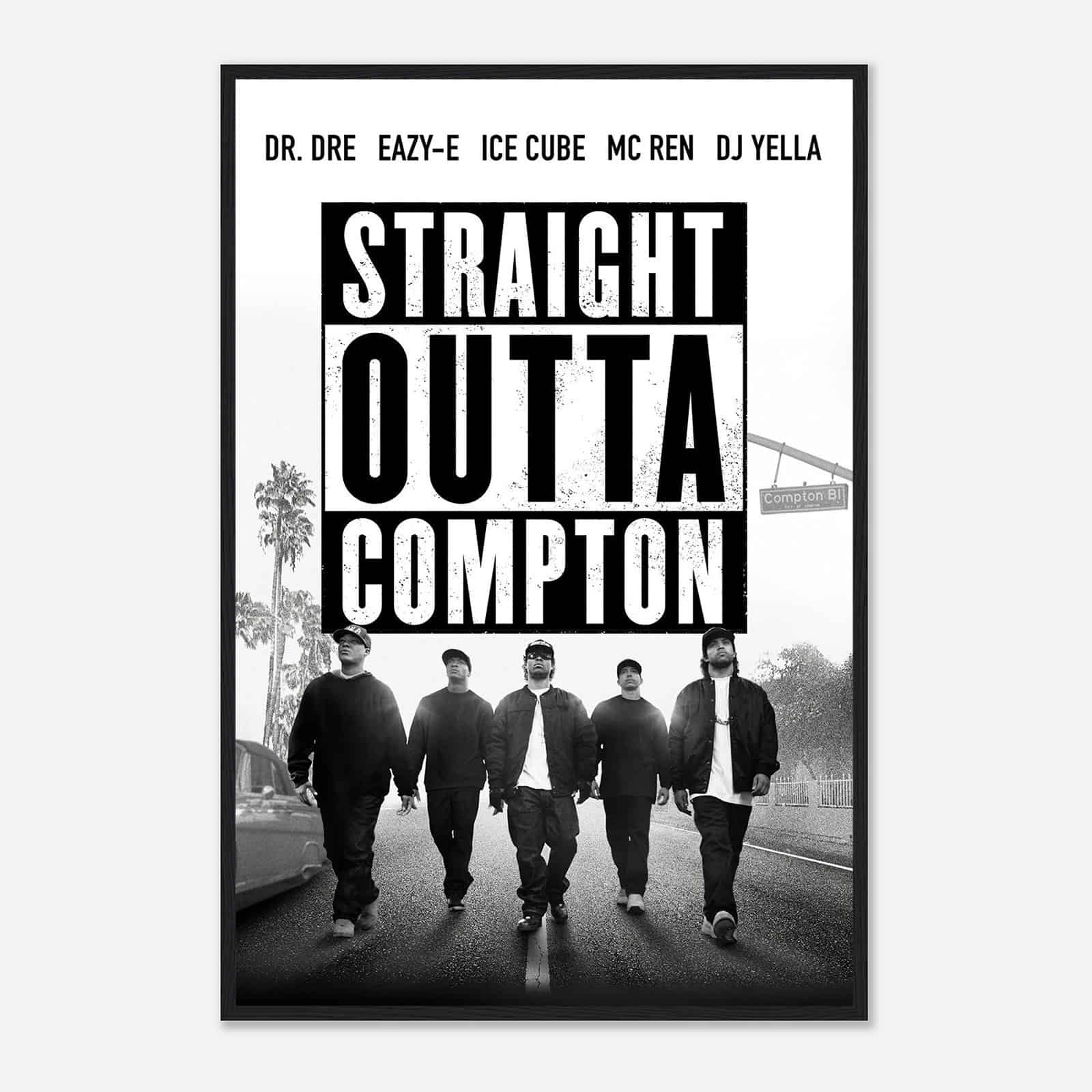 Straight Outta Compton Movie Poster, Straight Outta Compton (2015 ...