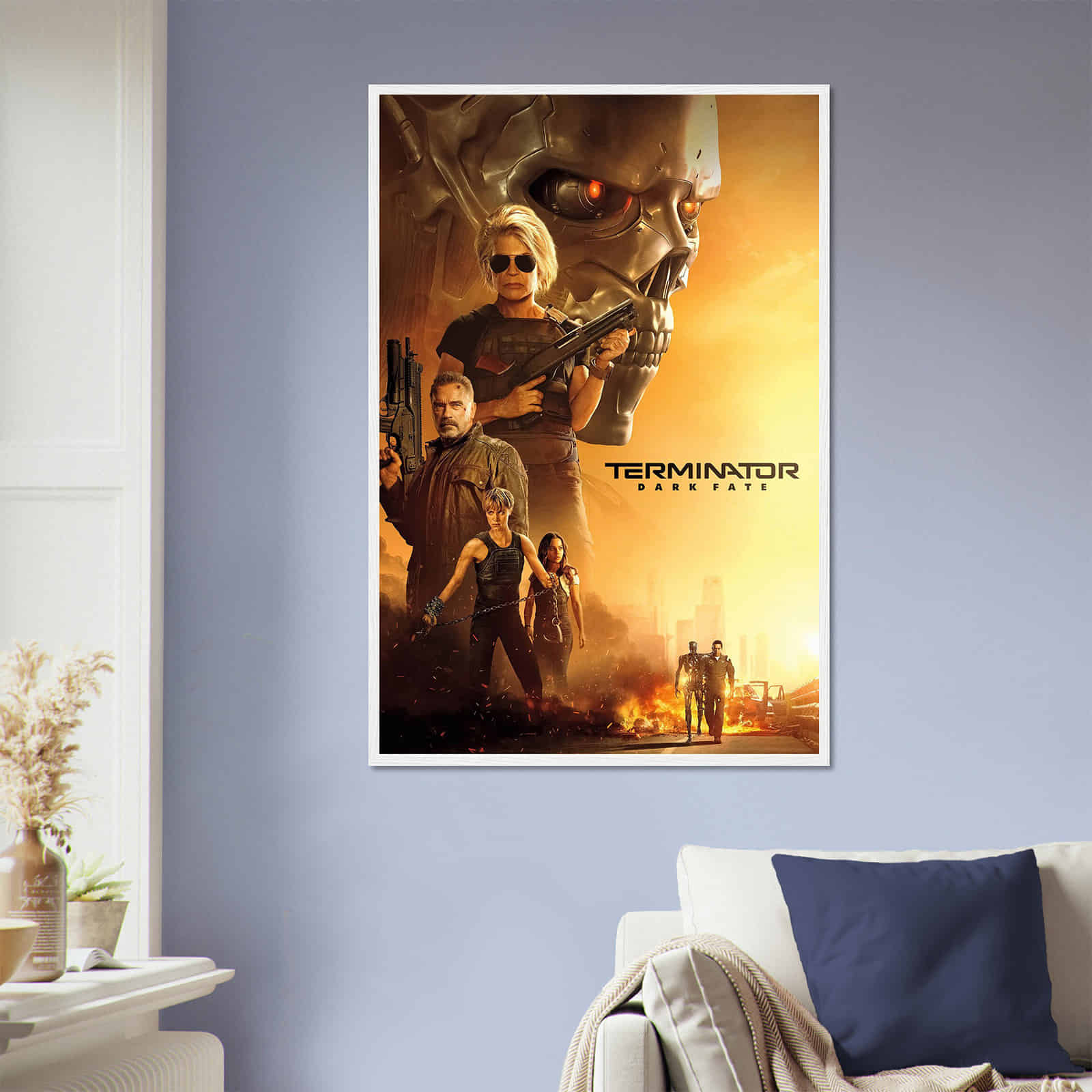 Terminator Dark Fate Movie Poster, Terminator Movie Poster for Gift ...