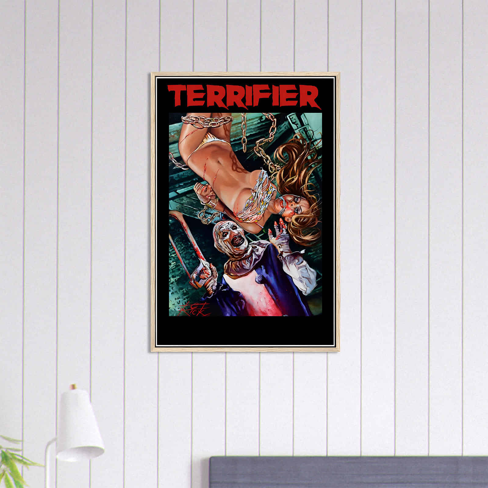 Terrifier Movie Poster, Terrifier 1 Horror Movie Poster for Gift ...