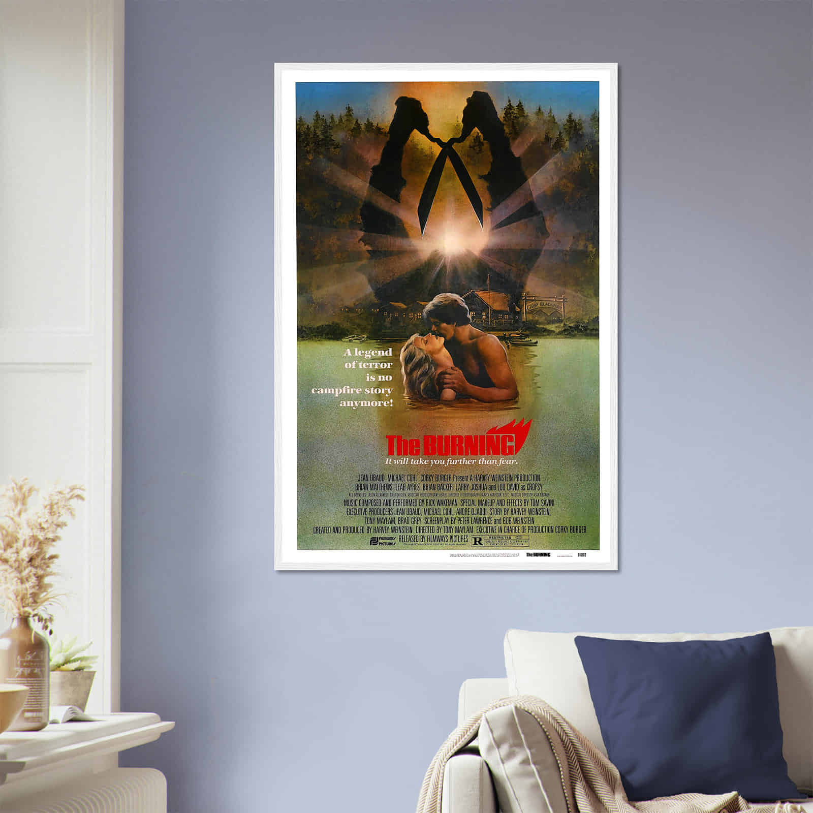 The Burning Movie Poster, The Burning (1981) Classic Movie Poster Print ...