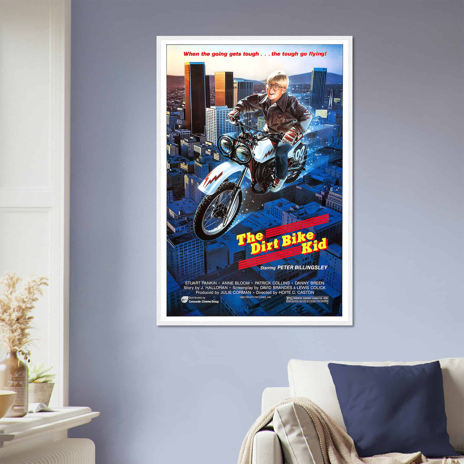 The Dirt Bike Kid Movie Poster, The Dirt Bike Kid (1985) Poster Print ...
