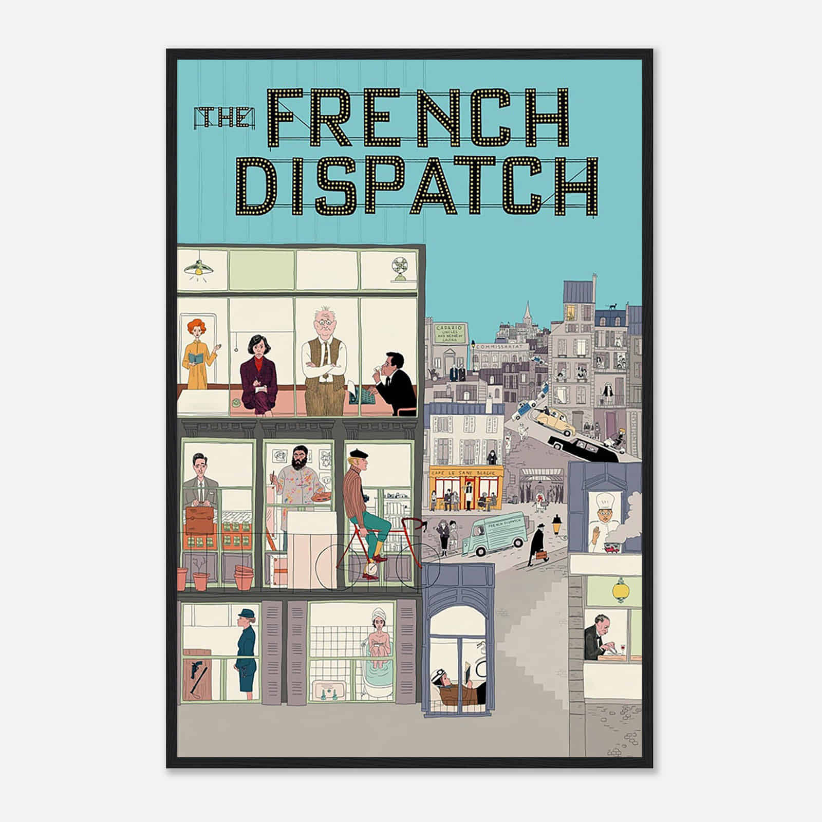 The French Dispatch Movie Poster, The French Dispatch (2021) Poster ...