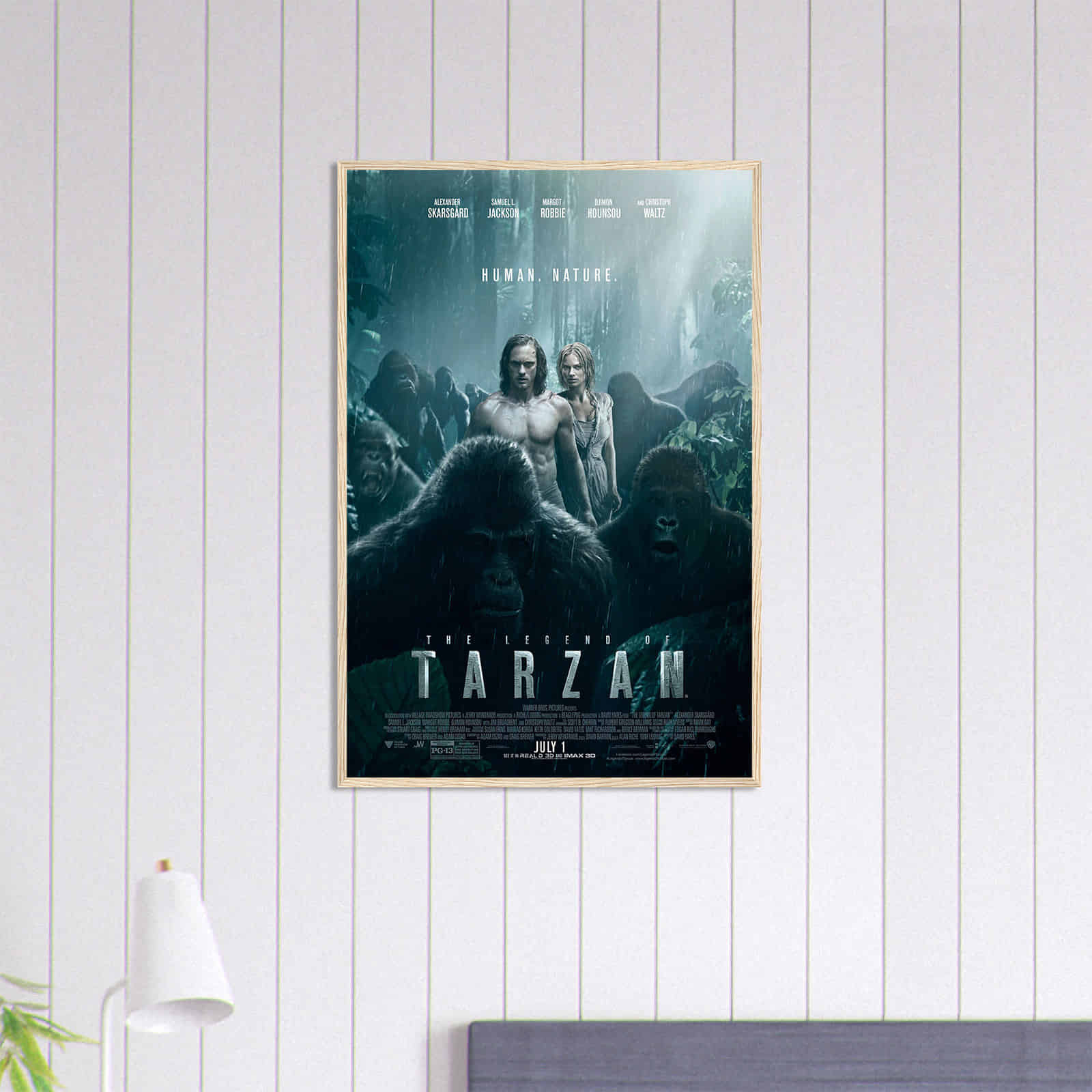 The Legend of Tarzan Movie Poster, The Legend of Tarzan (2016) Classic ...