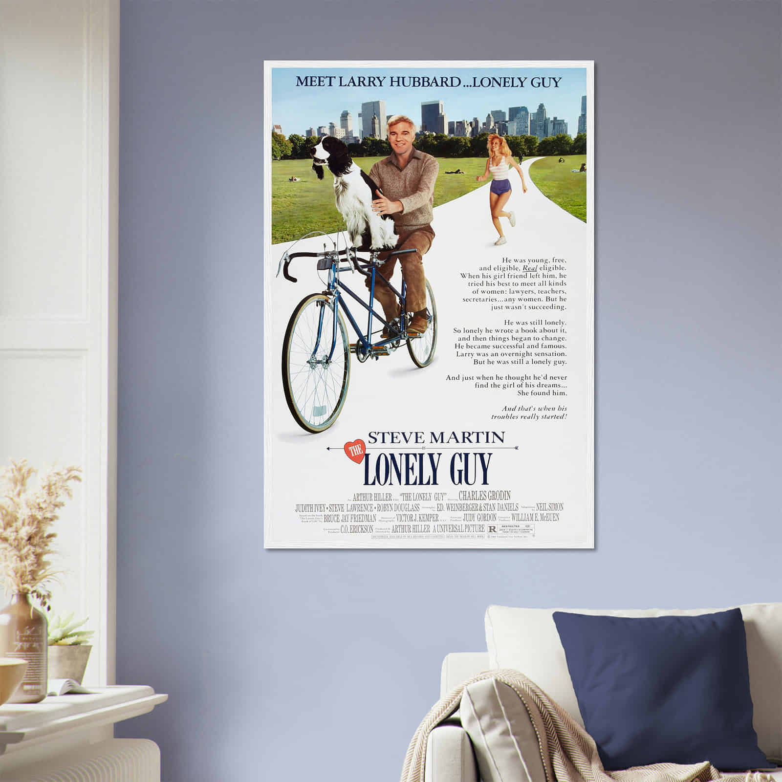 The Lonely Guy Movie Poster, The Lonely Guy (1984) Poster for Gift - Citiesbox