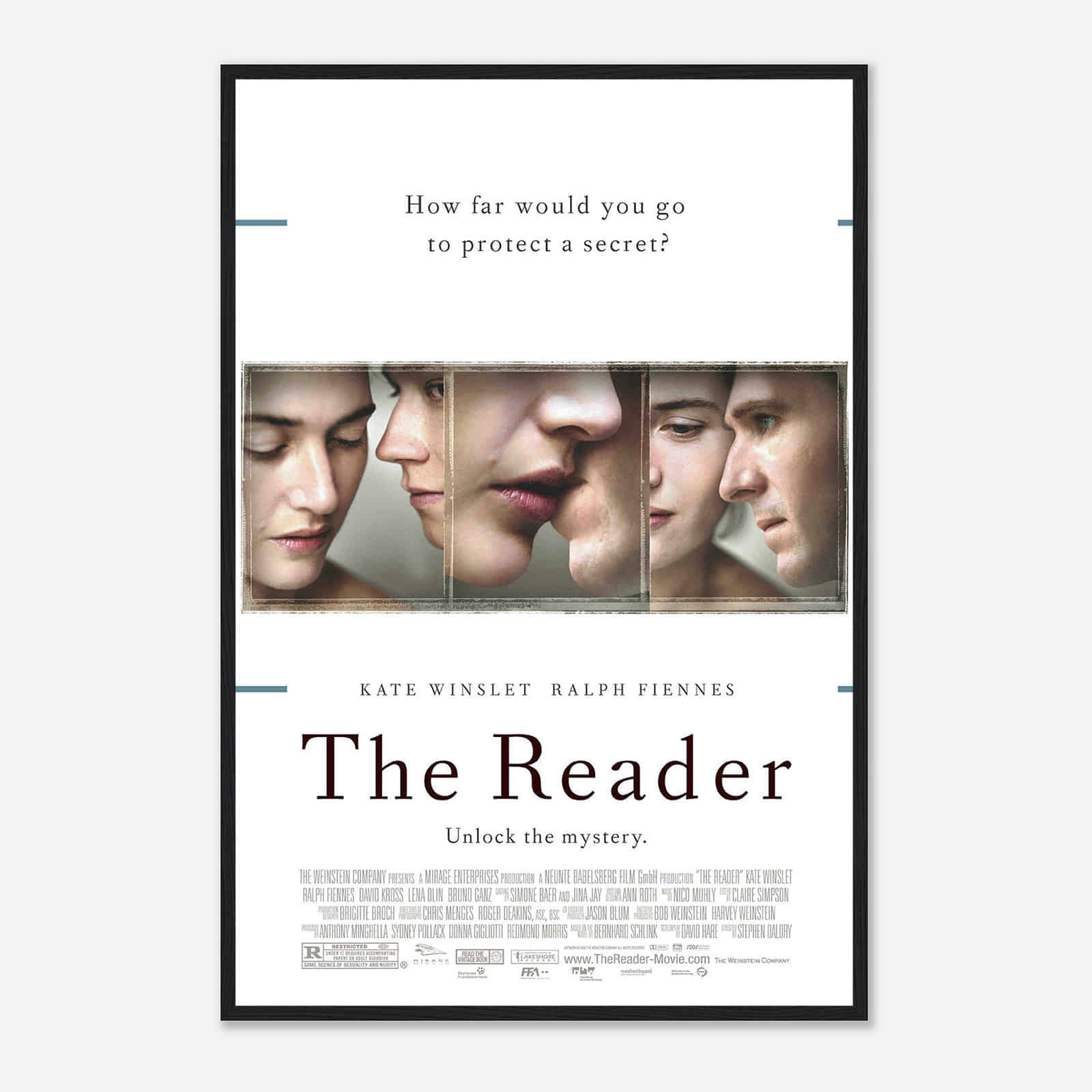 The Reader Movie Poster, The Reader Poster for Gift - Citiesbox
