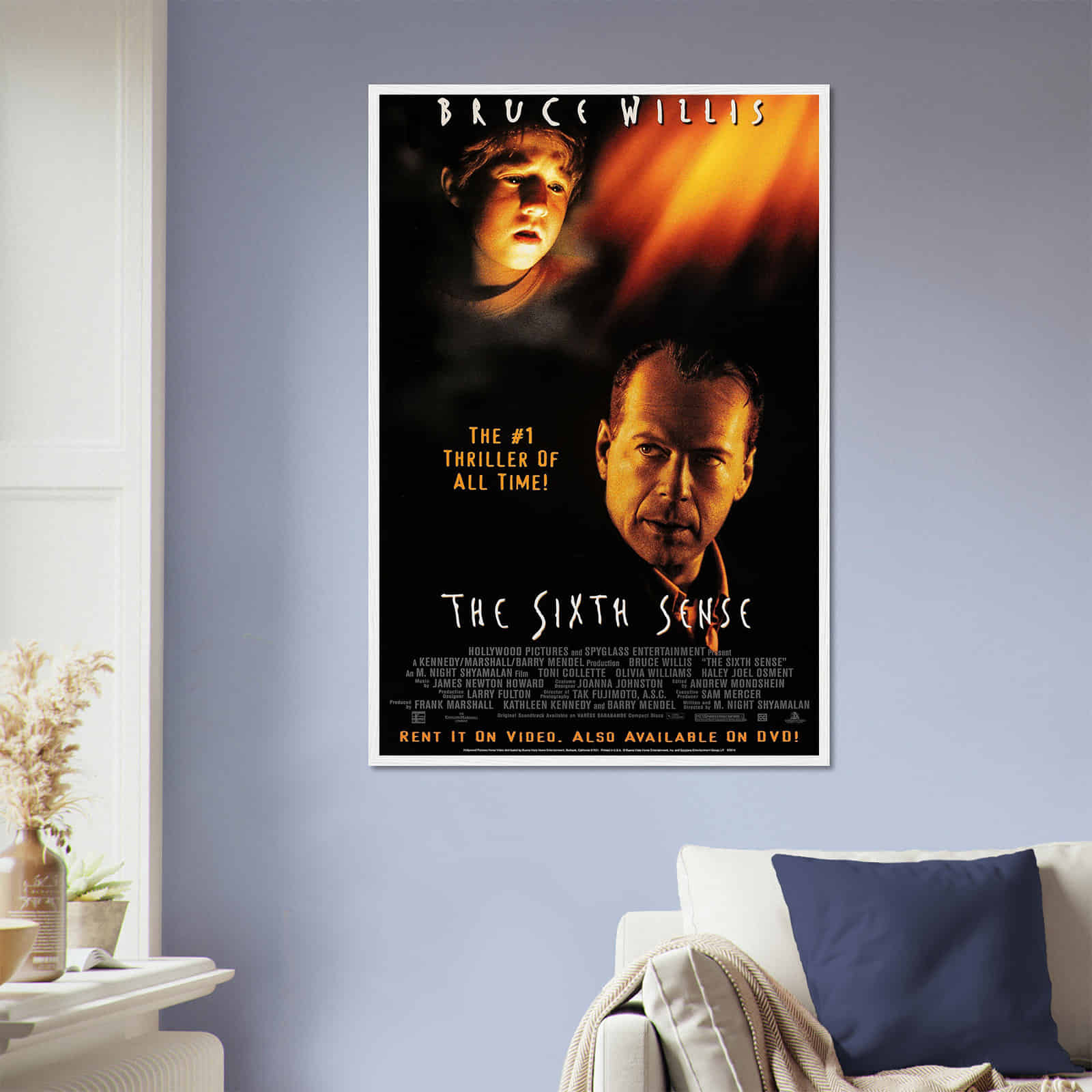 The Sixth Sense Movie Poster, The Sixth Sense Vintage Poster for Gift ...