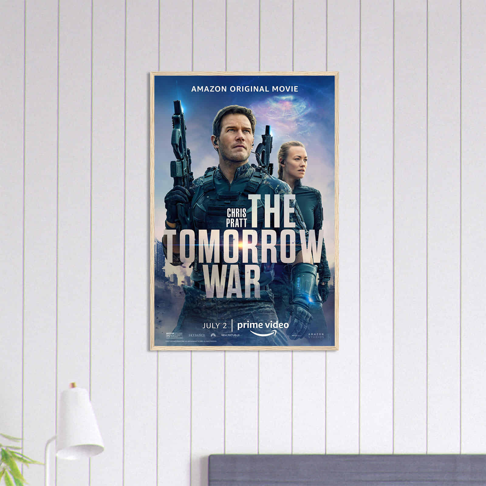 The Tomorrow War Movie Poster, Room Decor -The Tomorrow War Poster for ...