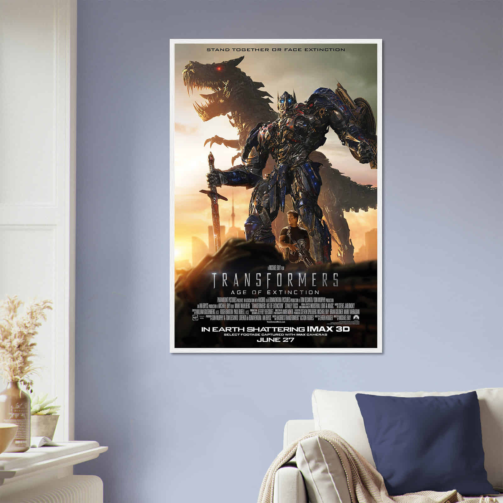 Transformers Age of Extinction Movie Poster, Transformers Poster for ...