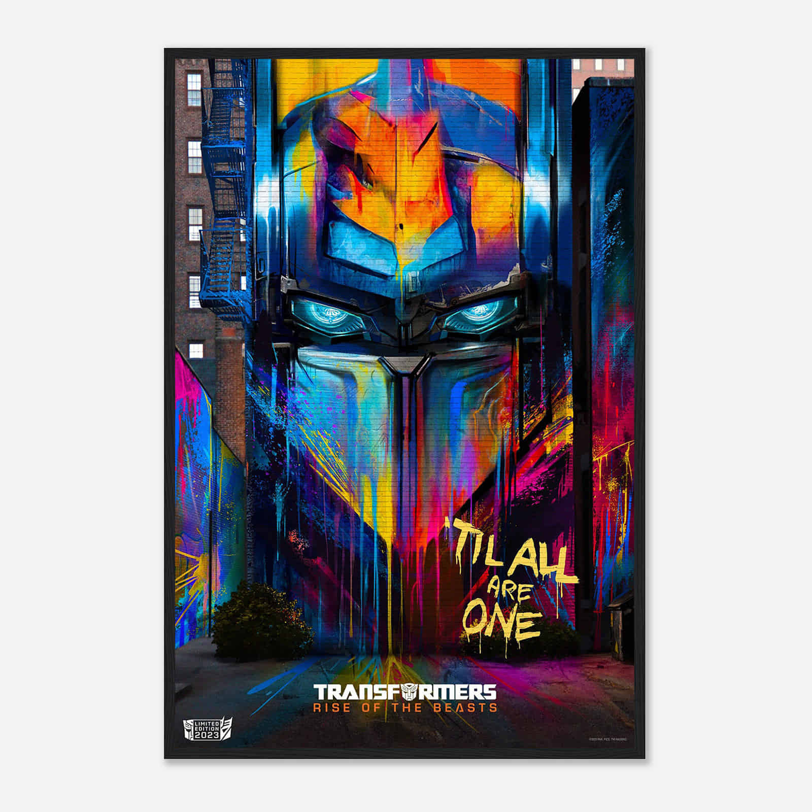 Transformers Rise of the Beasts Movie Poster, 2023 Transformers Film ...