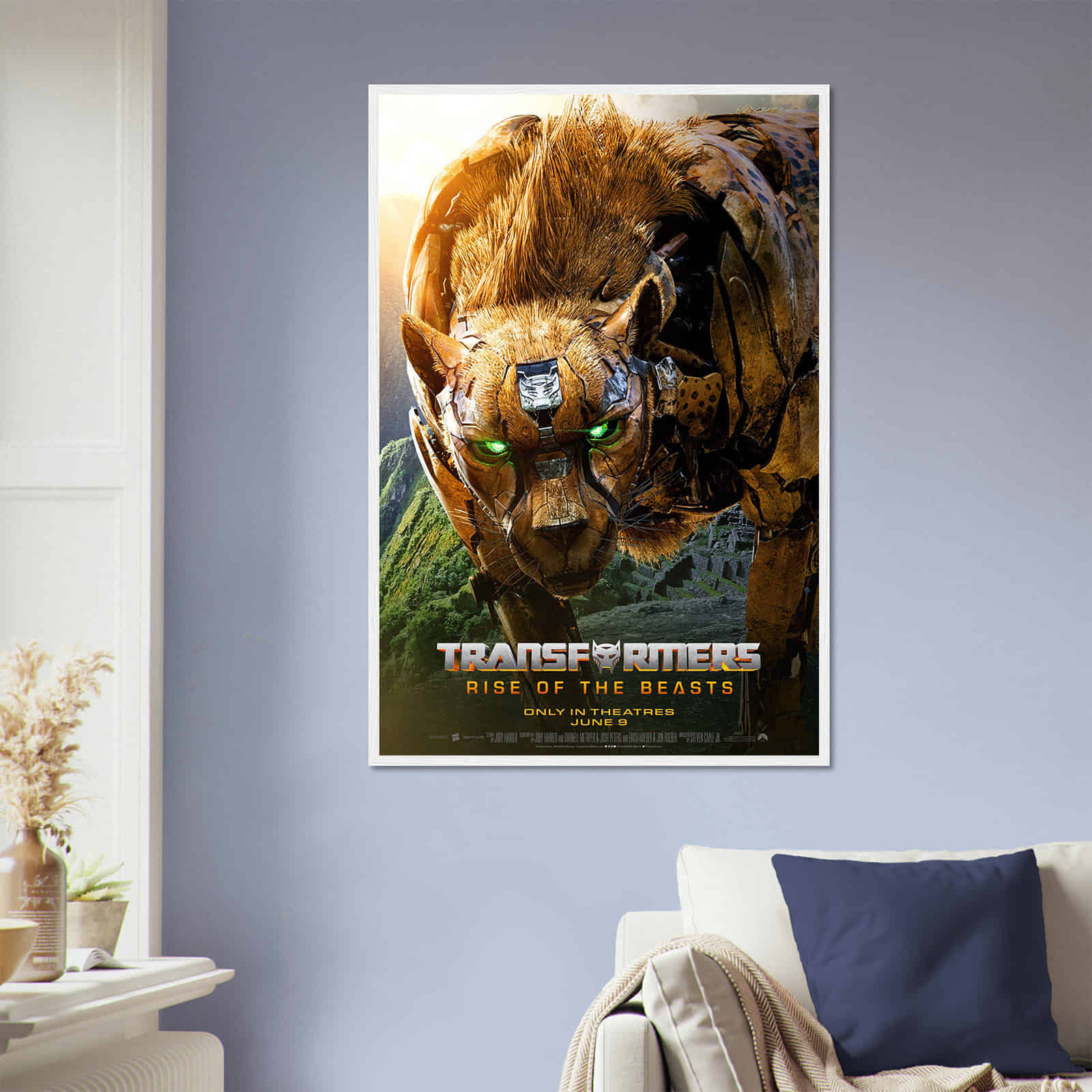 Transformers Rise of the Beasts Movie Poster, Cheetor Poster for Gift ...
