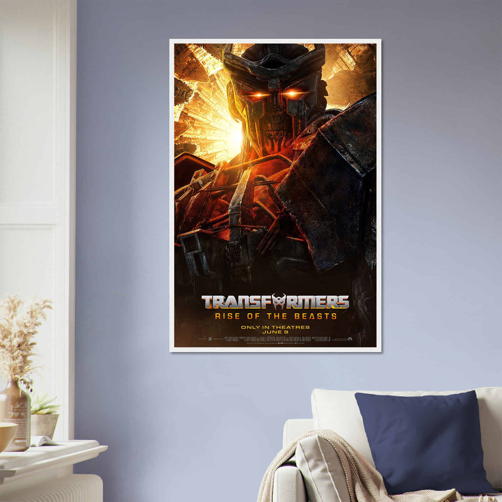 Transformers Rise of the Beasts Movie Poster, Scourge Poster for Gift ...