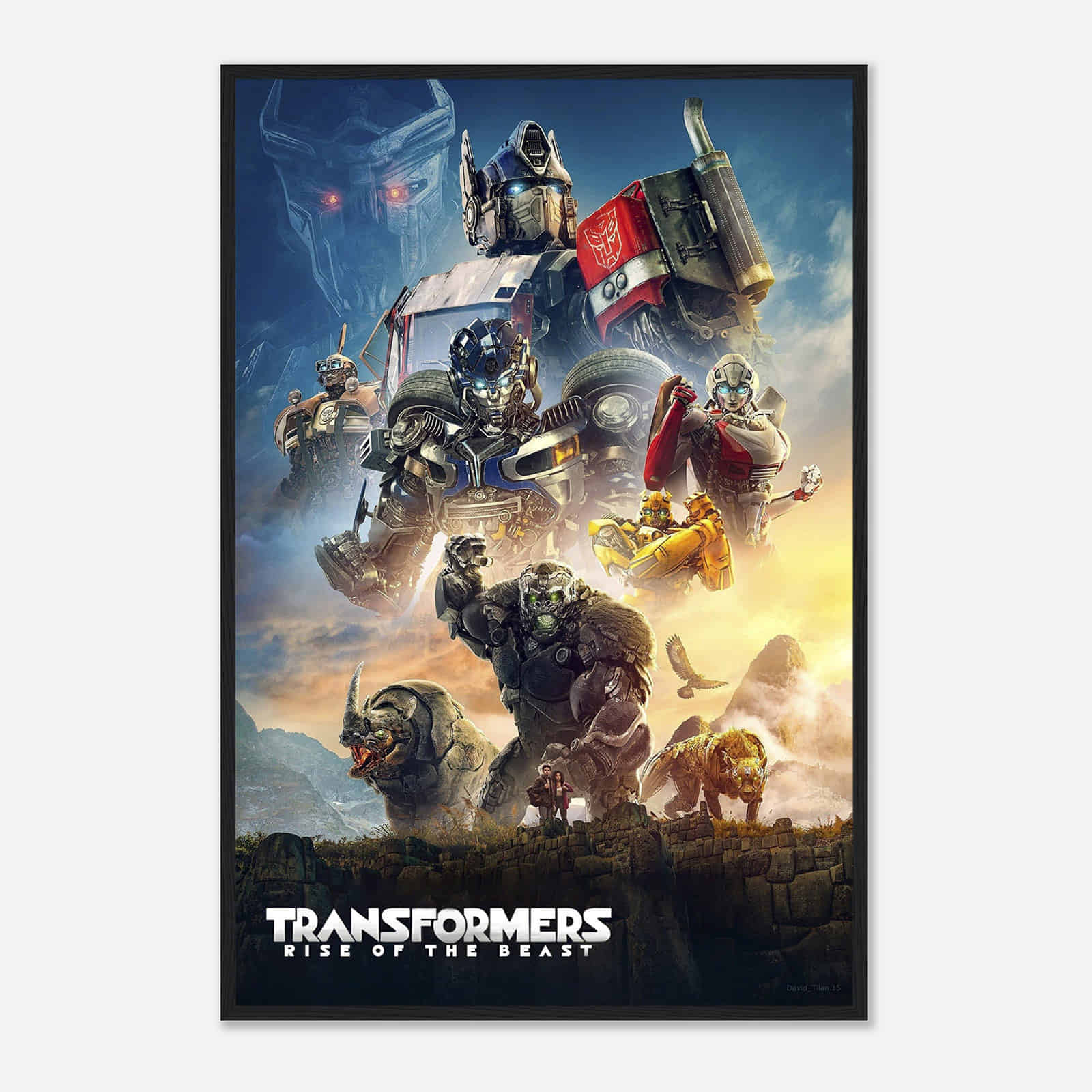 Transformers Rise of the Beasts Movie Poster, 2023 Transformers Poster ...