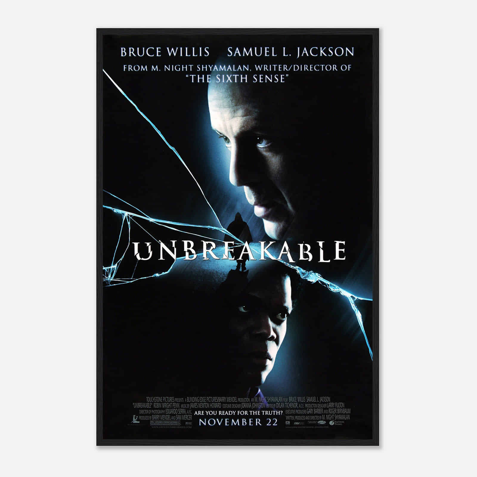 Unbreakable Movie Poster, Unbreakable (2000) Poster Print for Gift ...