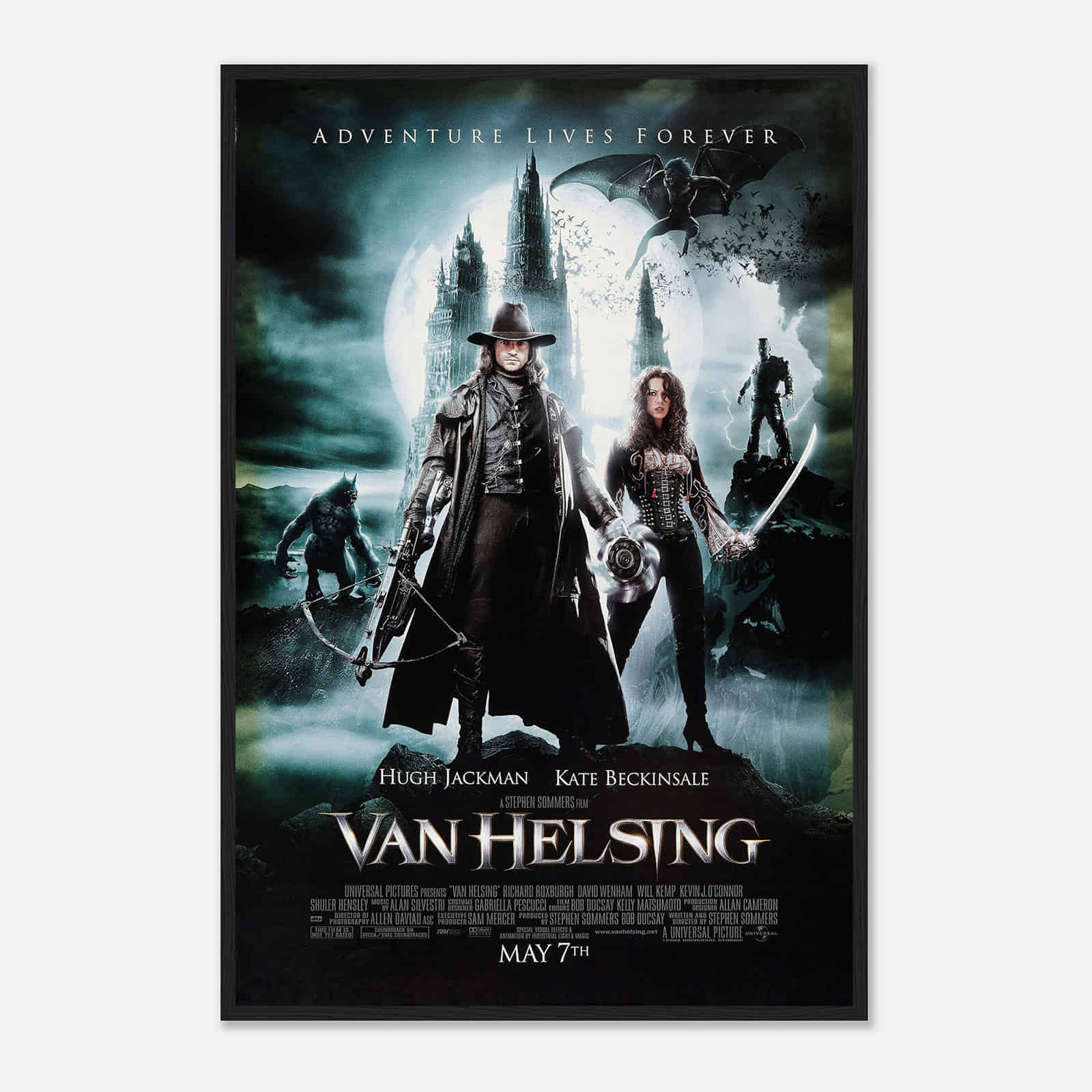 Van Helsing Movie Poster, Van Helsing Classic Movie Poster - Citiesbox