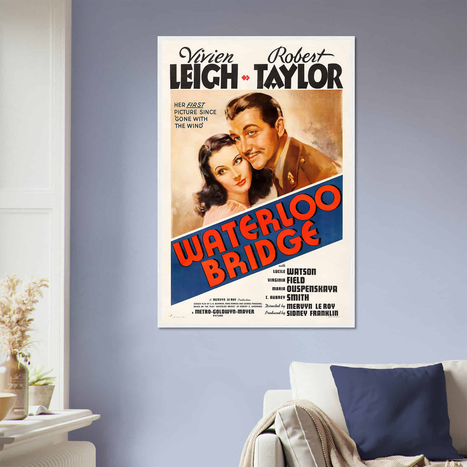 Waterloo Bridge Movie Poster, Waterloo Bridge Classic Movie Poster for ...